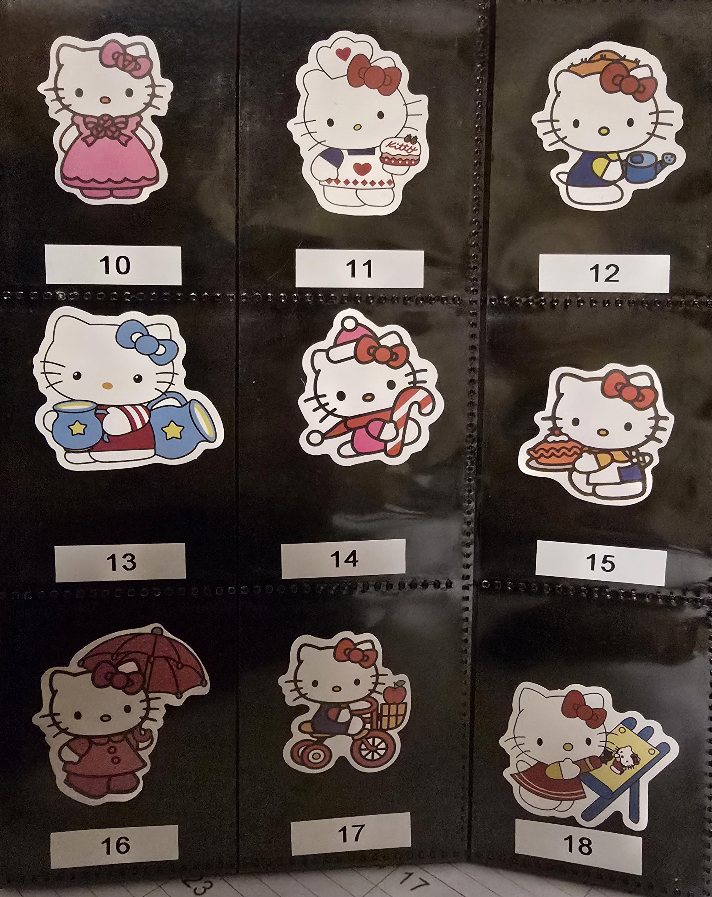 Hello Kitty Stickers: Choose Your Design - Etsy