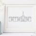 Edmonton Alberta Temple - LDS Latter-day Saint, Wall Art Print Artwork ...