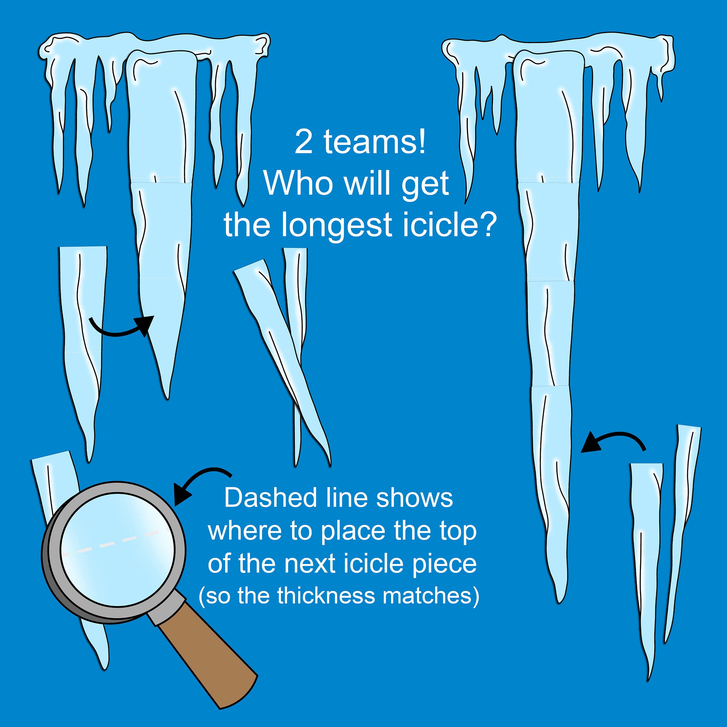 Ice Race Activity, Icicles, Latter-day Saint LDS Primary Singing Time ...