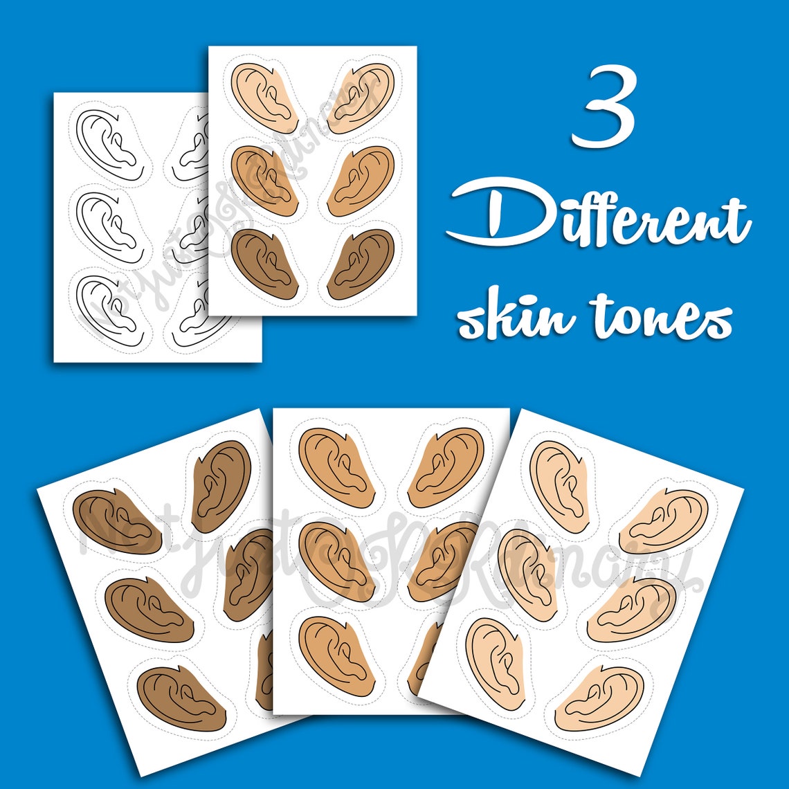 Listen Listen Song Cutouts for NURSERY Latter-day Saint LDS - Etsy