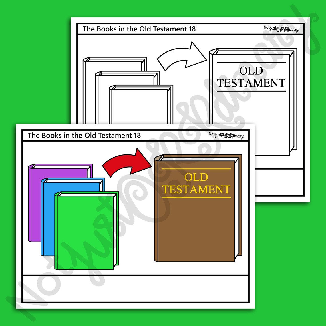The Books in the Old Testament Song Visuals, LDS Primary Singing Time ...
