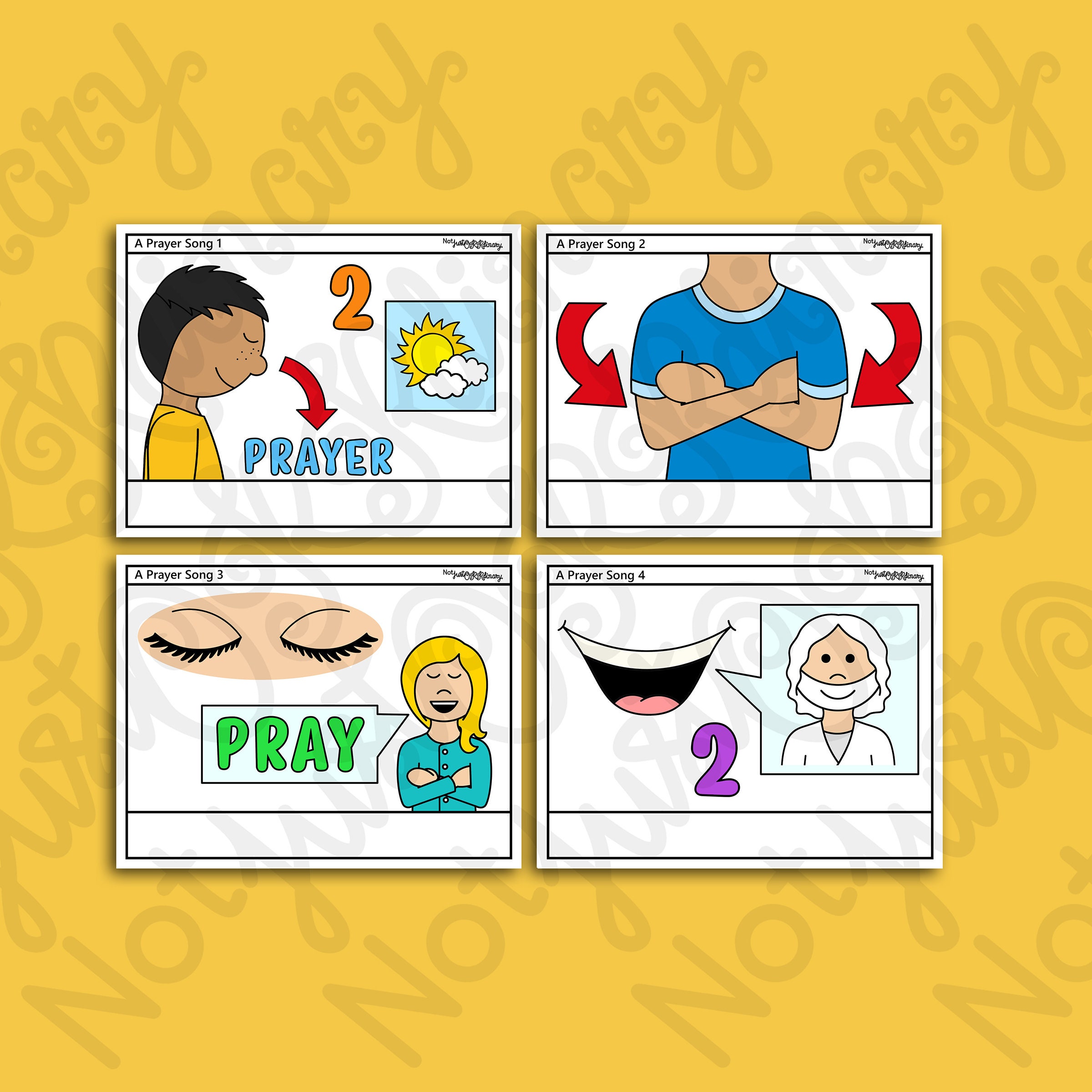 A Prayer Song Visuals, Latter-day Saint LDS Primary Singing Time ...