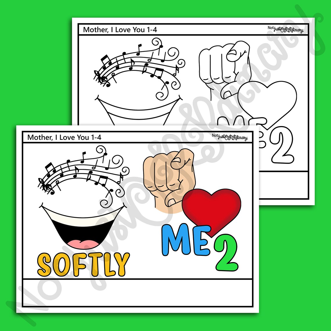 Mother, I Love You Song Visuals, Latter-day Saint LDS Primary Singing ...