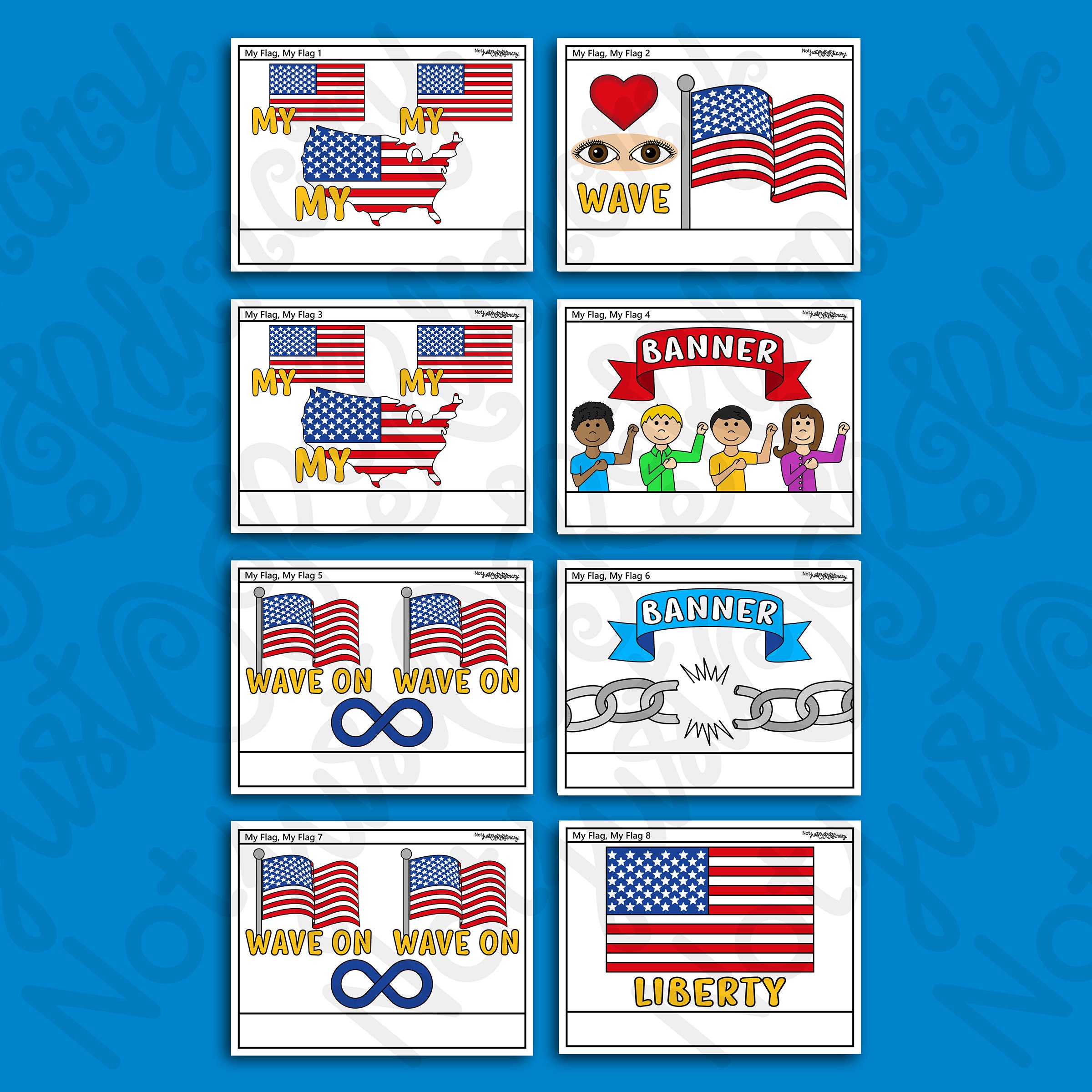 My Flag, My Flag Song Visuals, Latter-day Saint LDS Primary Singing ...