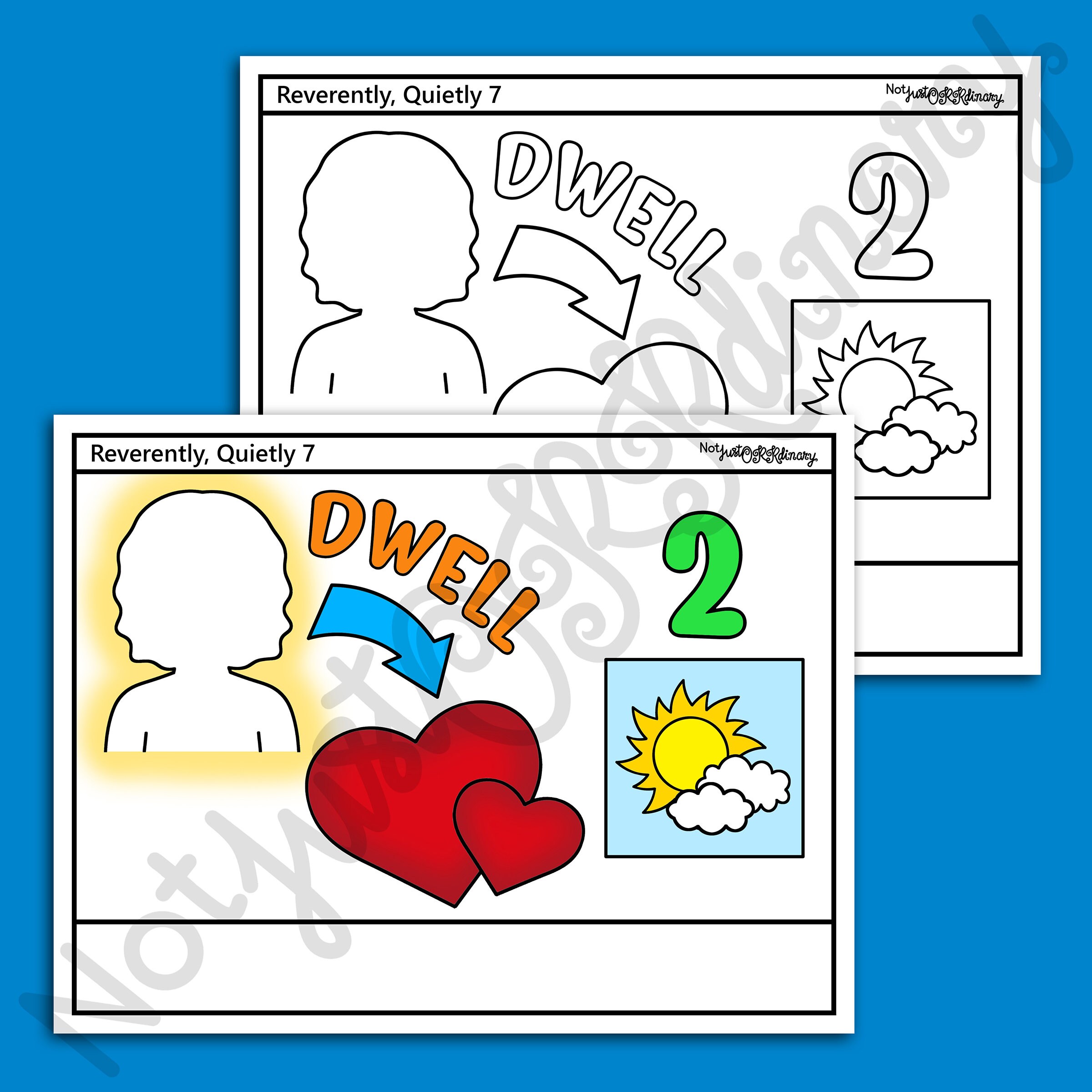 Reverently, Quietly Song Visuals, Latter-day Saint LDS Primary Singing ...