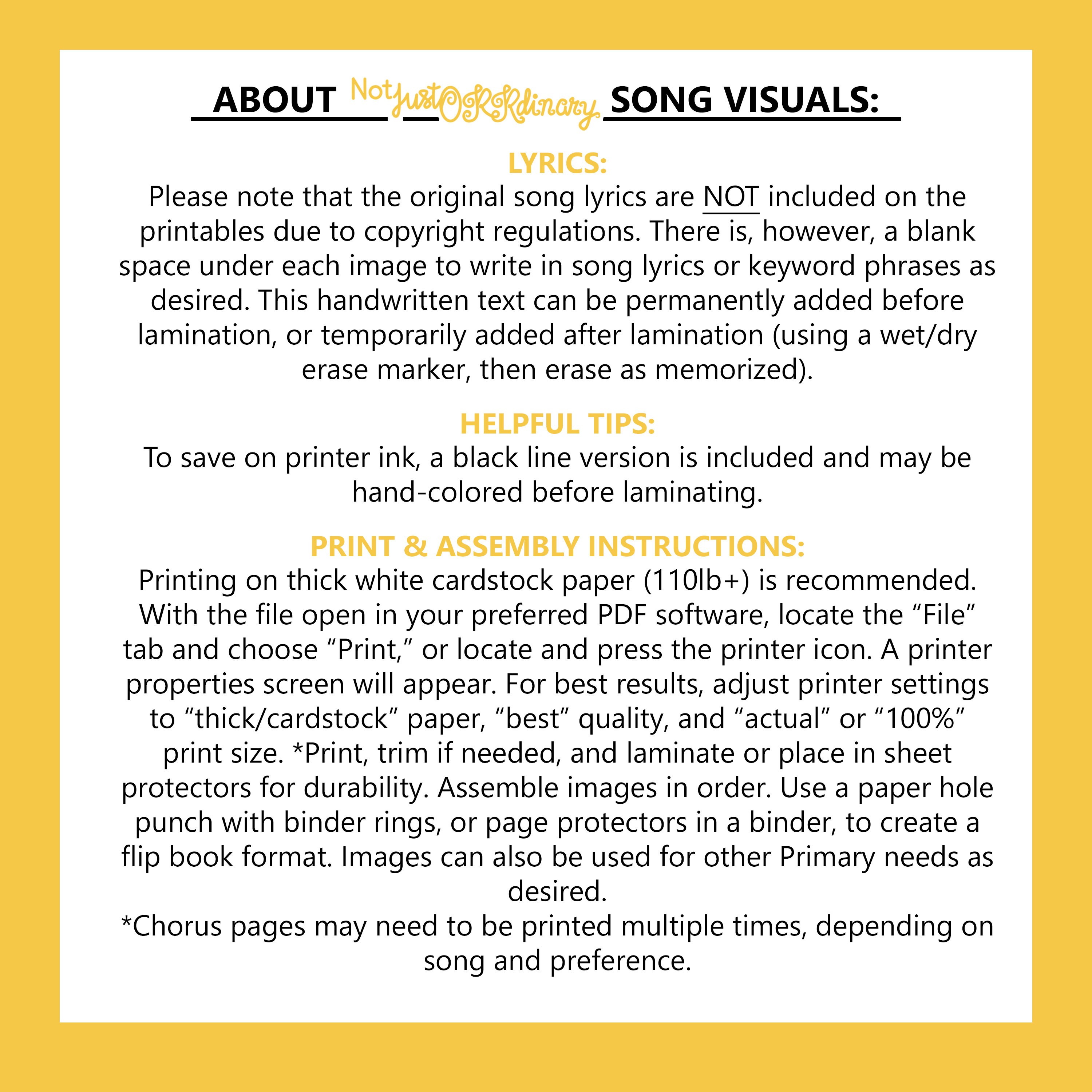 Head, Shoulders, Knees, and Toes Song Visuals, LDS Primary Singing Time ...