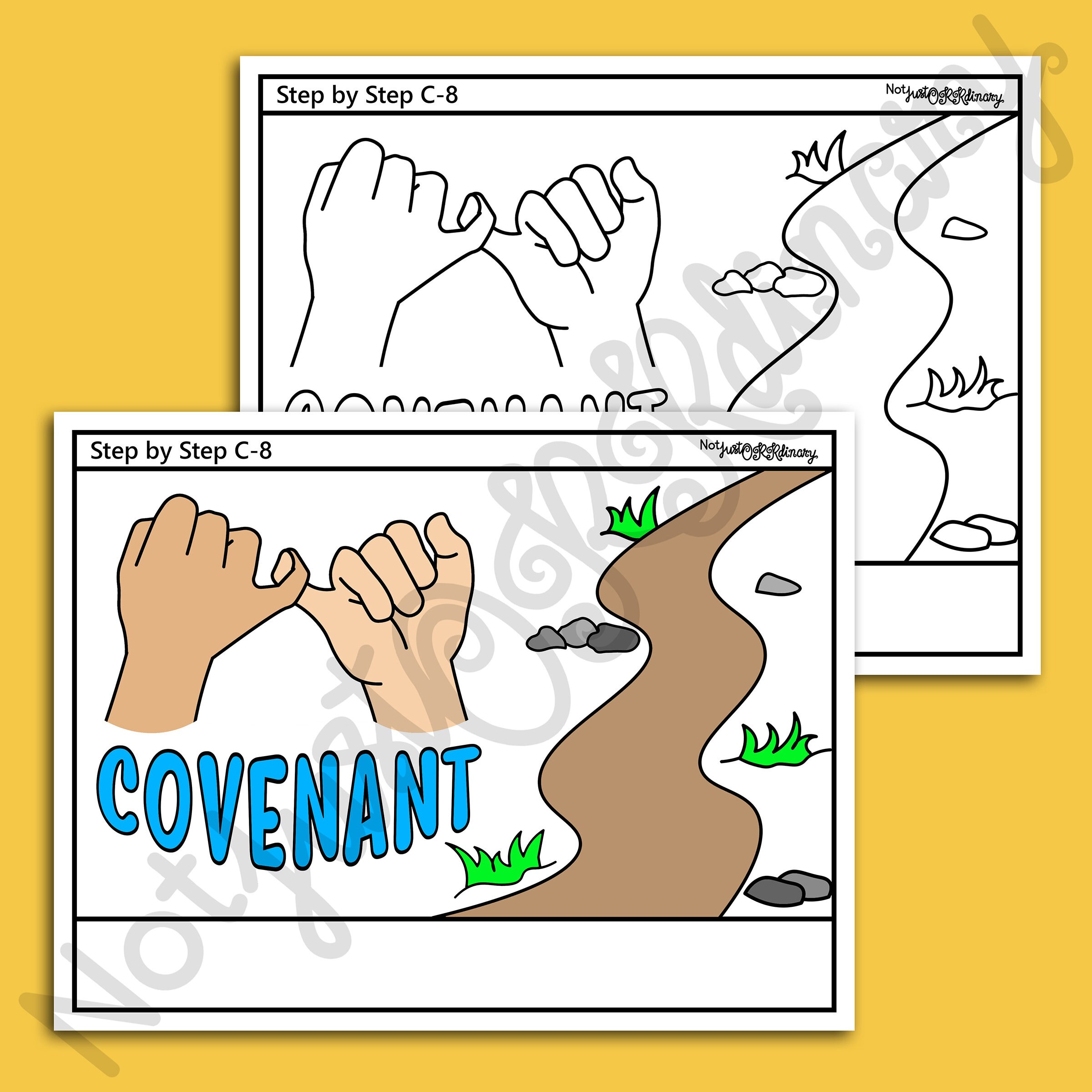 Step by Step Song Visuals, Angie Killian, Latter-day Saint LDS Primary ...