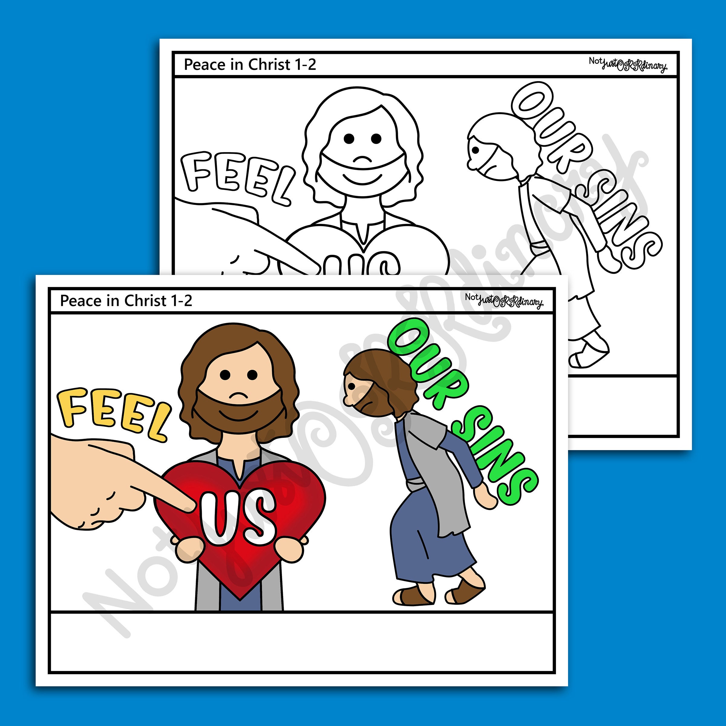 Peace in Christ Song Visuals, Nik Day, Latter-day Saint LDS Primary ...