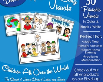 Lds Flip Chart Children All Over the World - Etsy