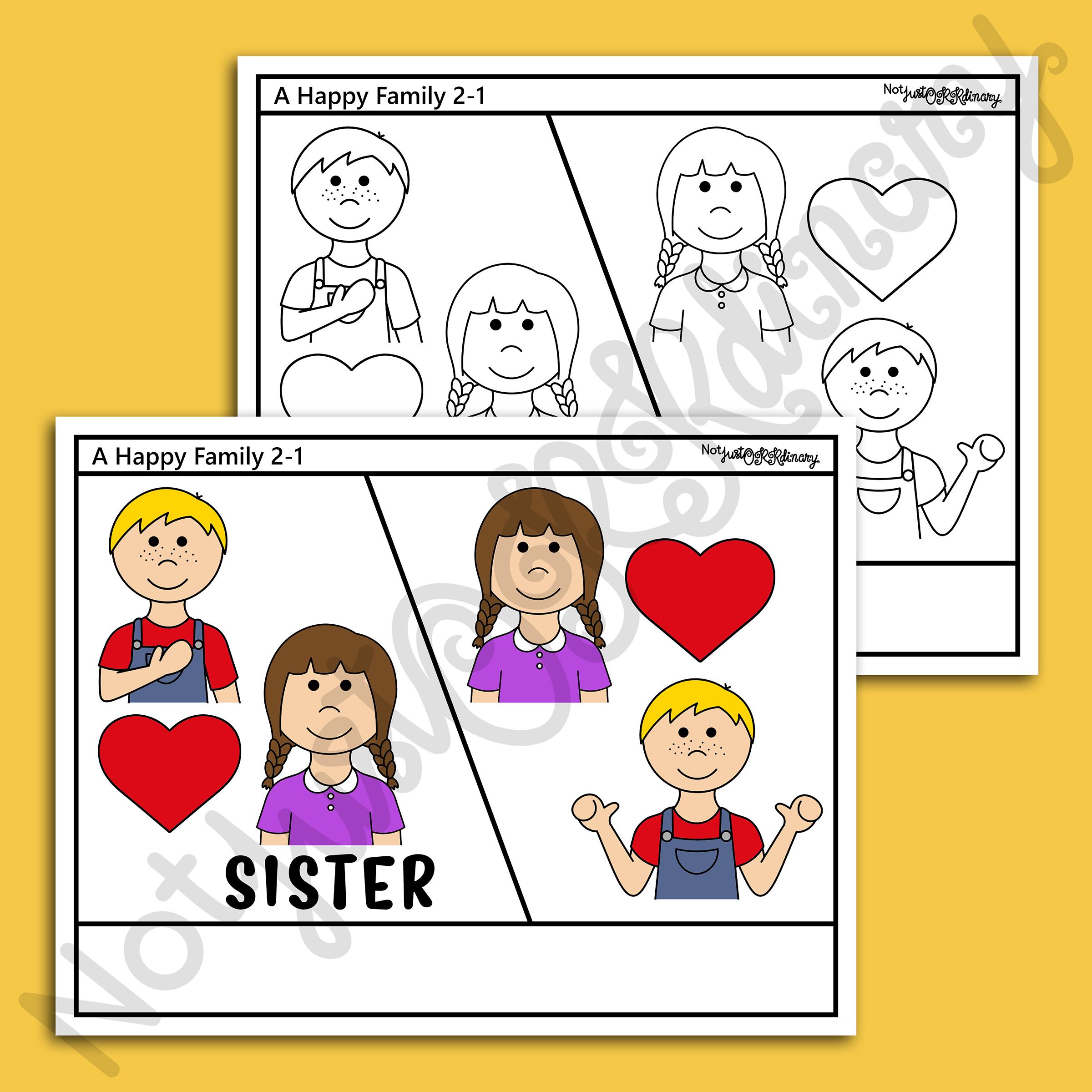 A Happy Family Song Visuals, Latter-day Saint LDS Primary Singing Time ...