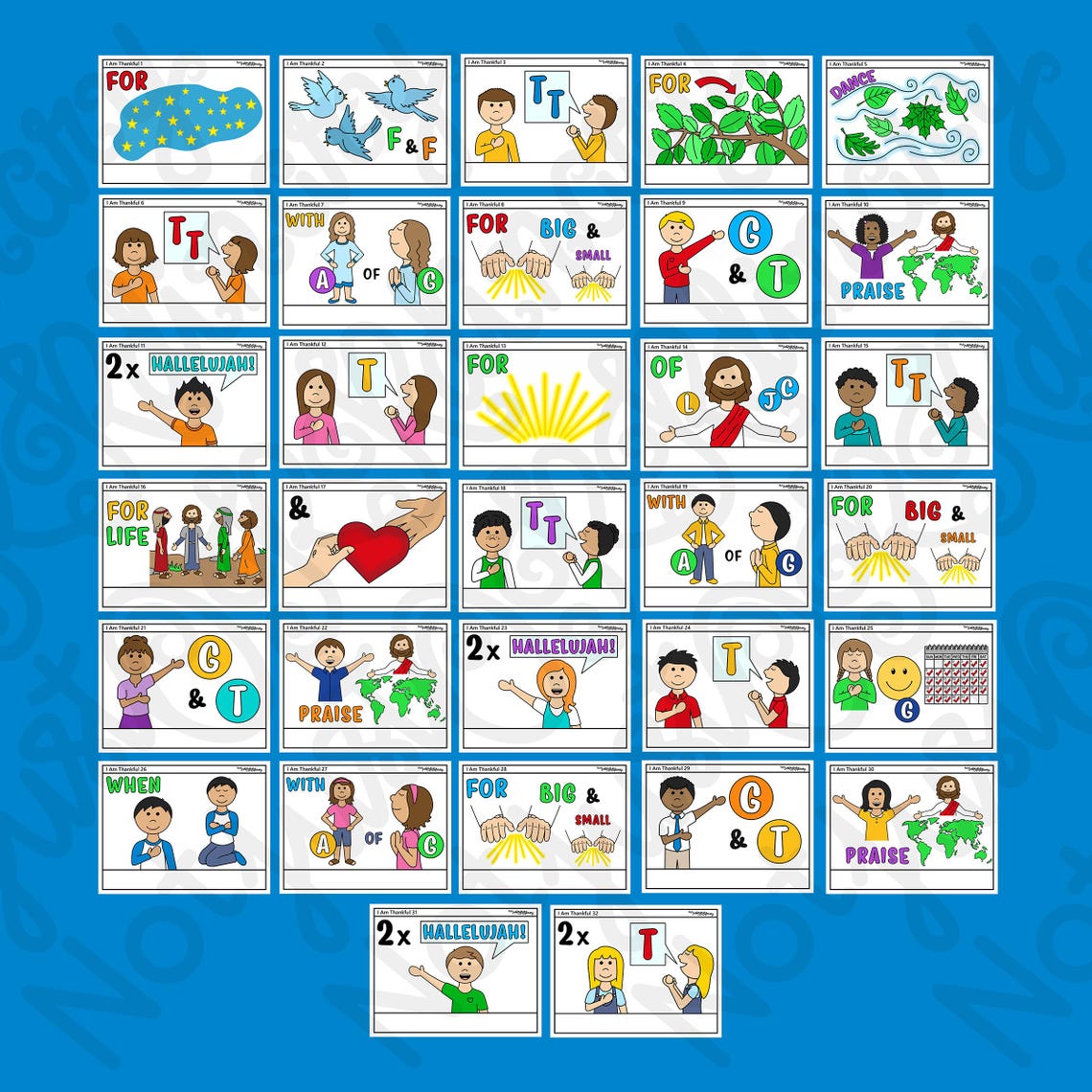 I Am Thankful Song Visuals, Angie Killian, Latter-day Saint LDS Primary ...