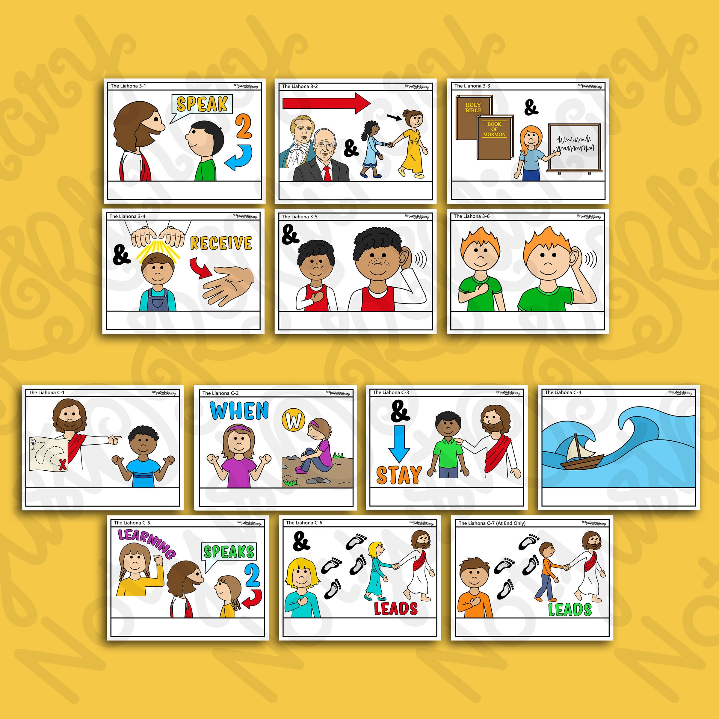 The Liahona Song Visuals, Angie Killian, Latter-day Saint LDS Primary ...