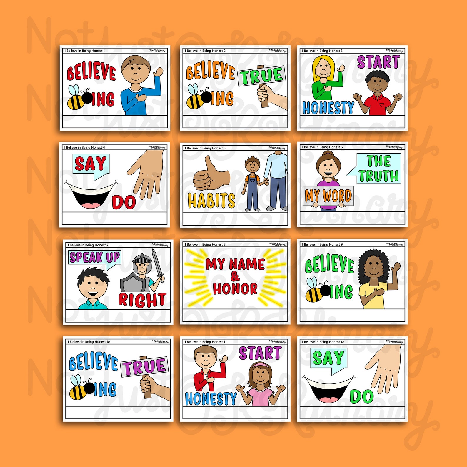 I Believe in Being Honest Song Latter-day Saint LDS Primary - Etsy