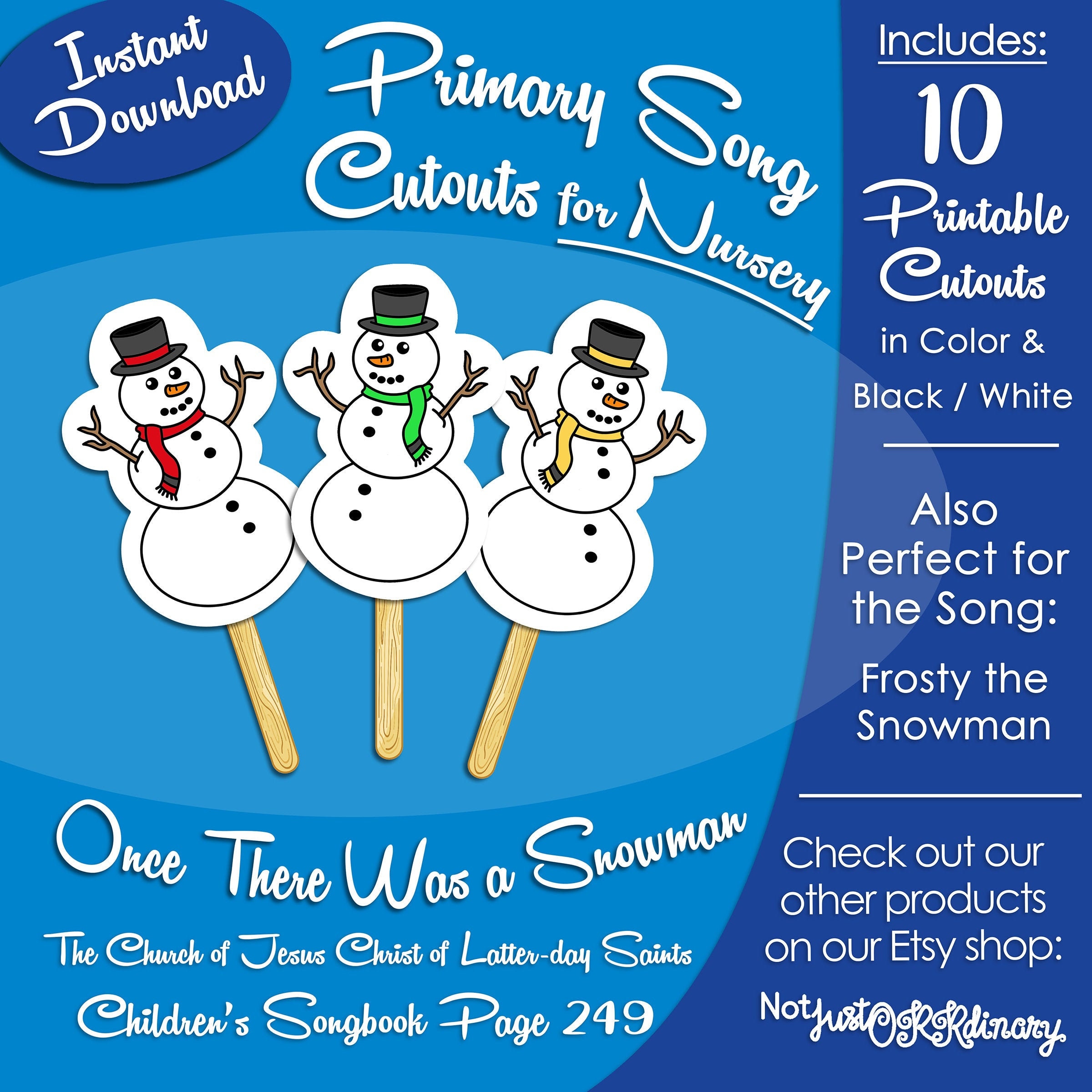 Once There Was A Snowman