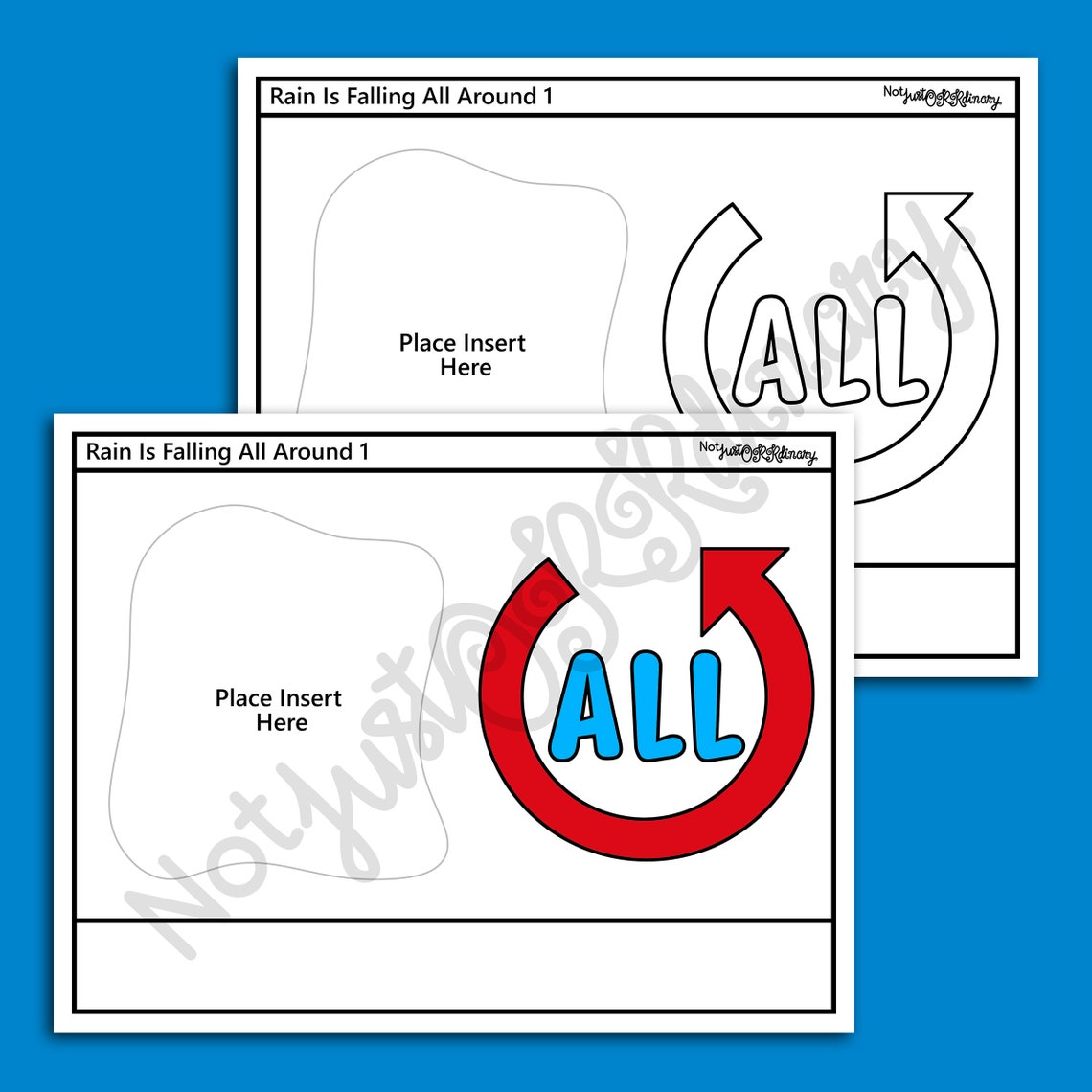 Rain is Falling All Around Song, Latter-day Saint LDS Primary Singing ...