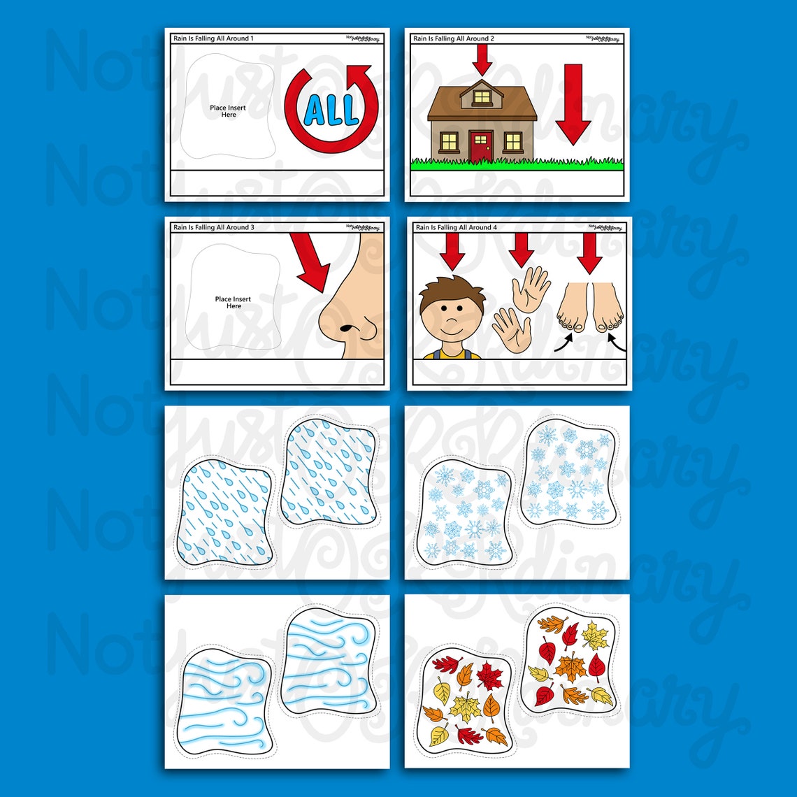 Rain is Falling All Around Song, Latter-day Saint LDS Primary Singing ...