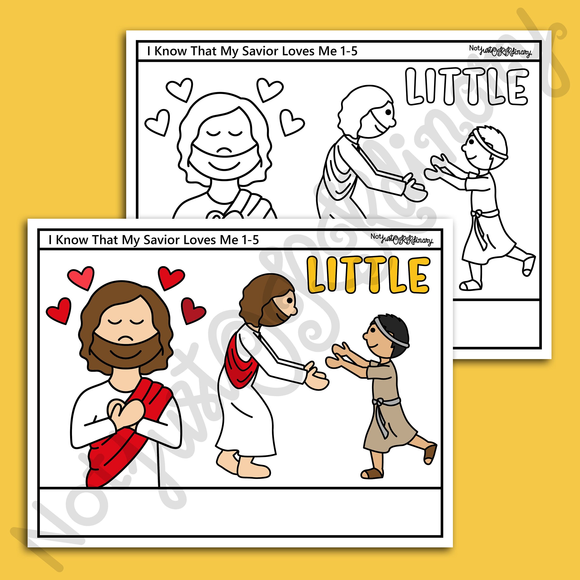 I Know That My Savior Loves Me Song Visuals, Tami Creamer, Derena Bell ...