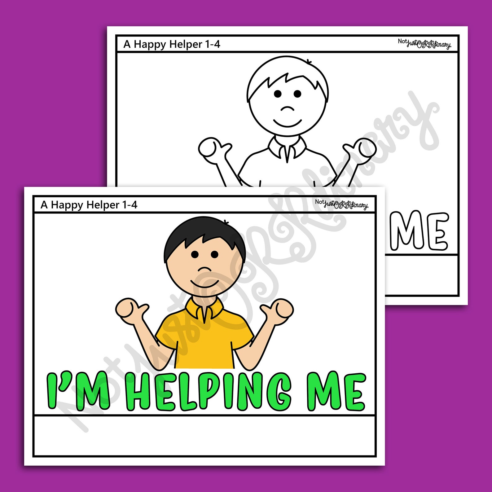 A Happy Helper Song Latter-day Saint LDS Primary Singing - Etsy