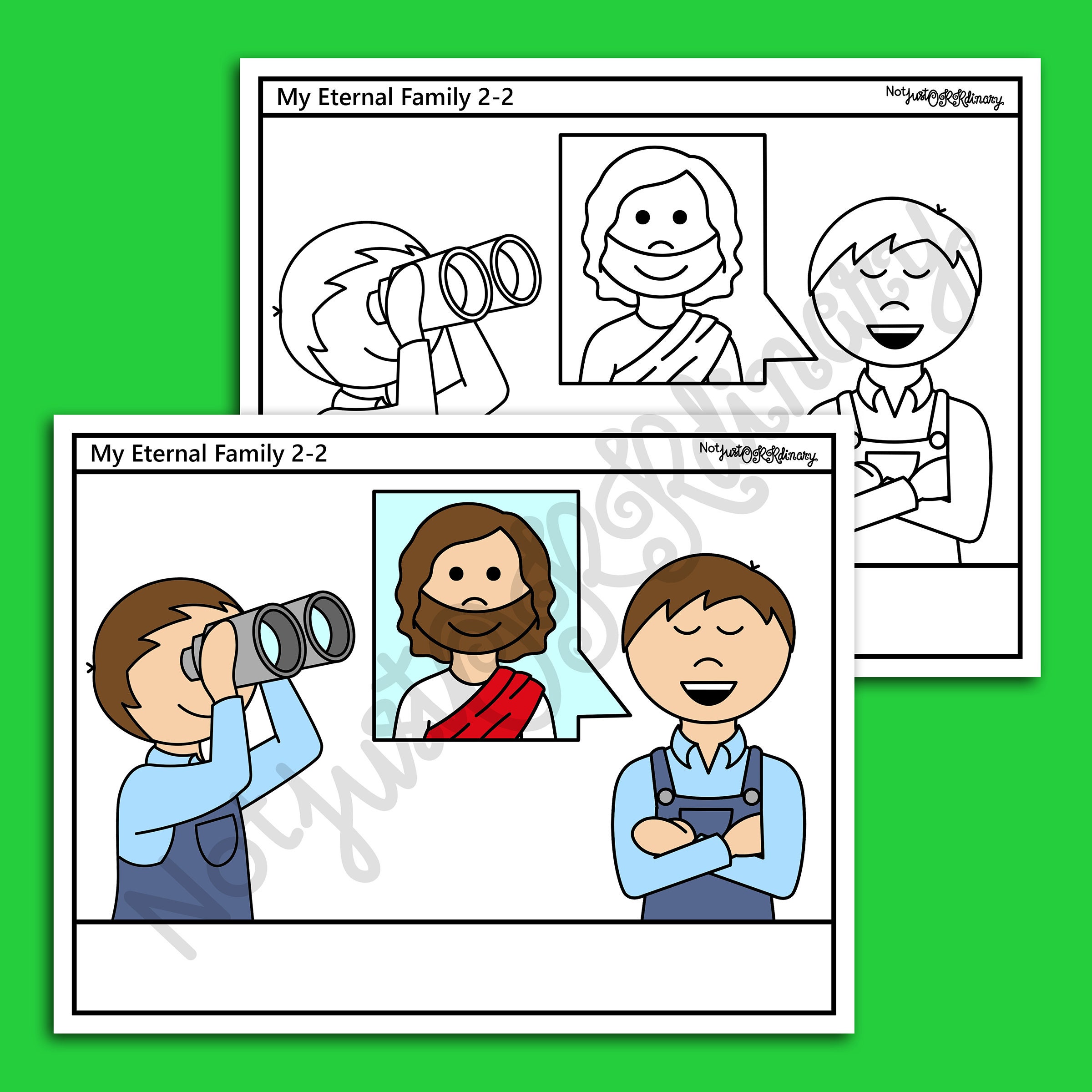 My Eternal Family Song Visuals, Annette Dickman, Latter-day Saint LDS ...