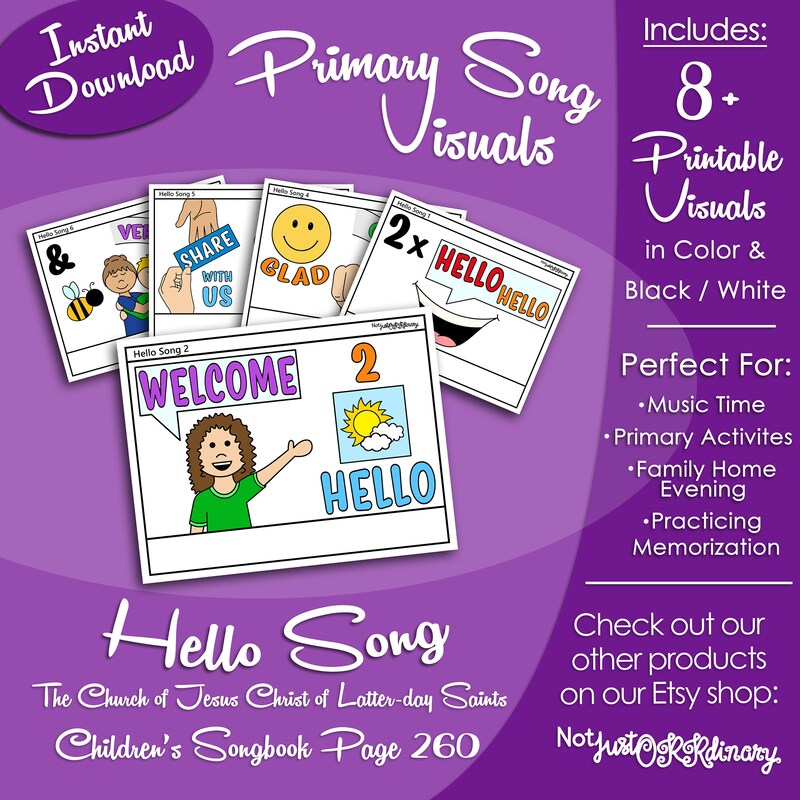 Songs by Hello - Etsy