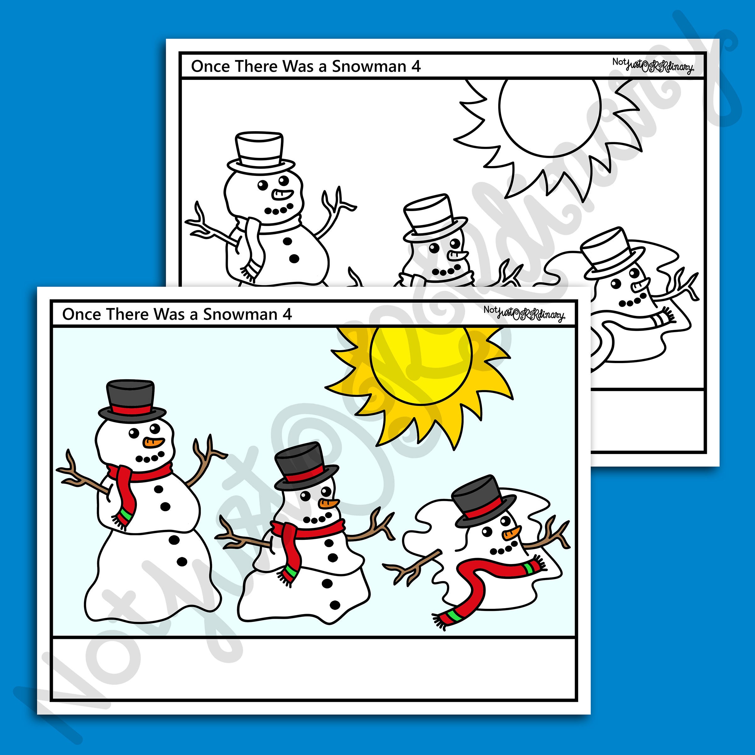 Once There Was a Snowman Song Visuals, Latter-day Saint LDS Primary ...