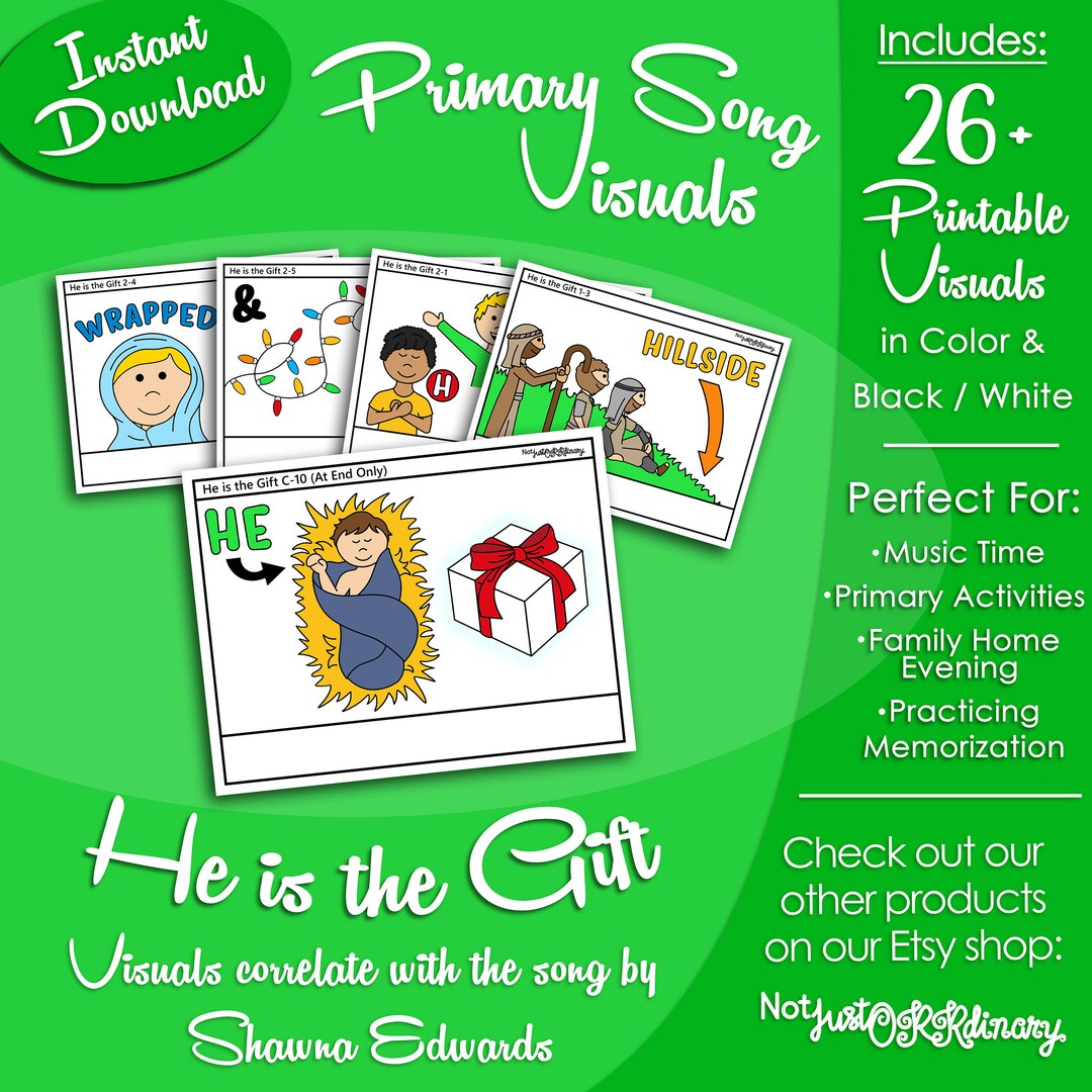 He is the Gift Song Visuals, Shawna Edwards, Latter-day Saint LDS ...