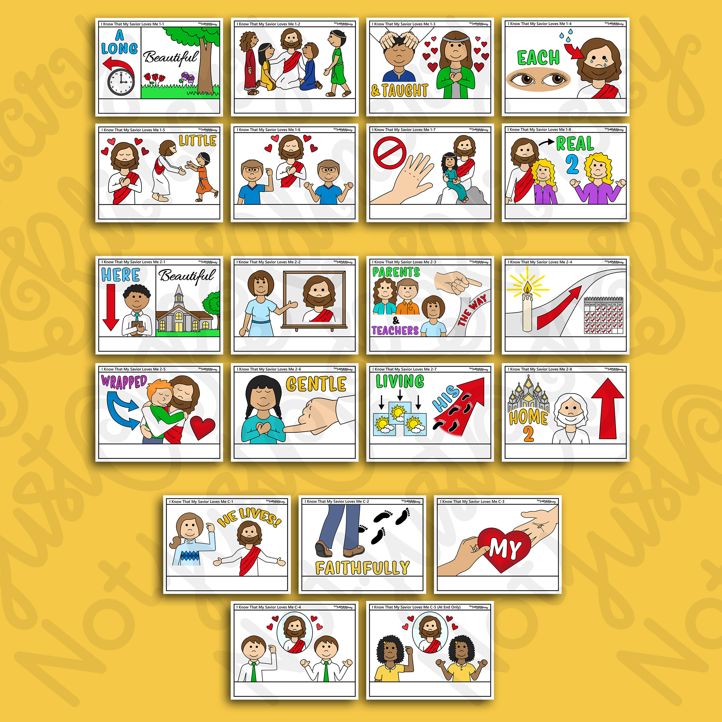 I Know That My Savior Loves Me Song Visuals, Tami Creamer, Derena Bell ...