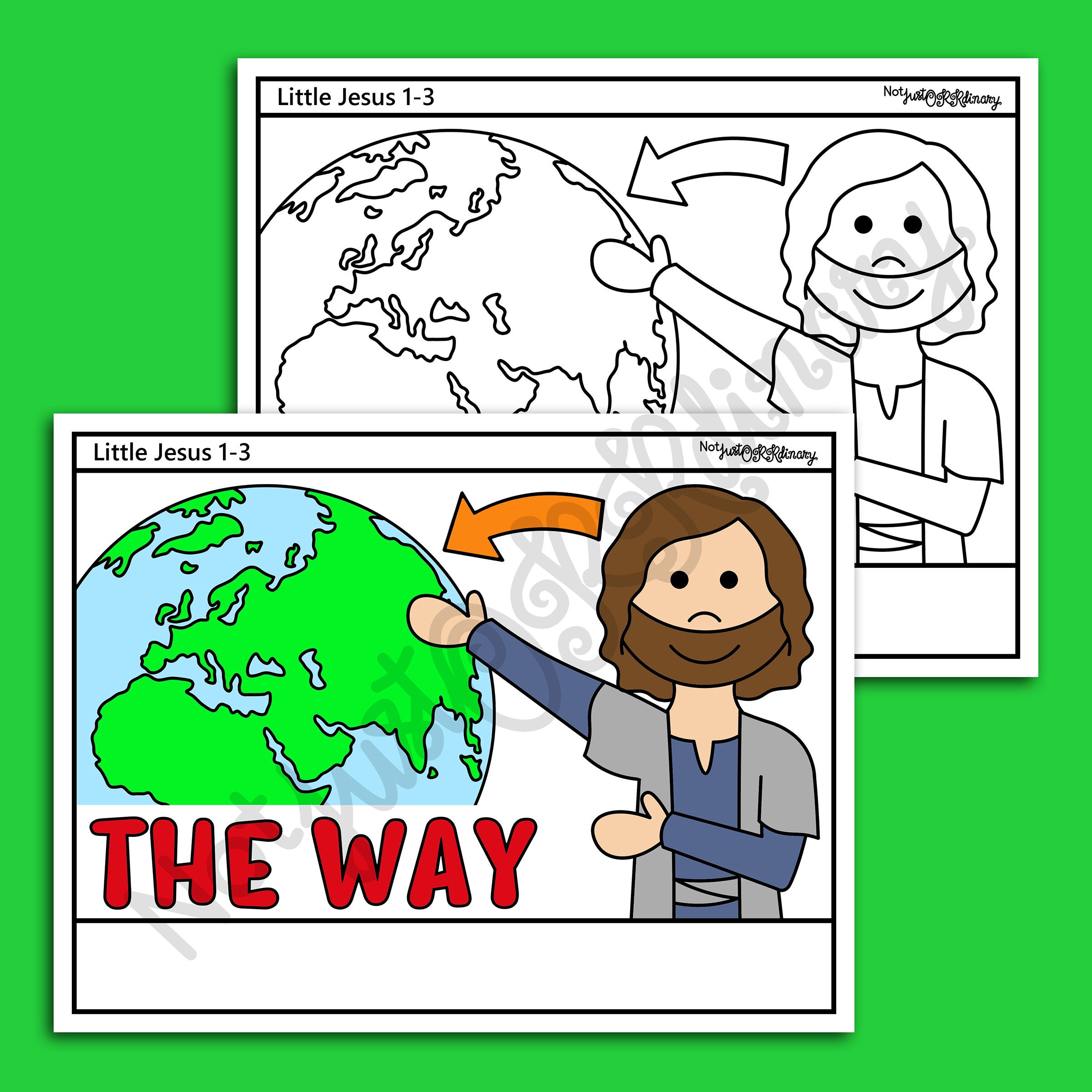 Little Jesus Song Visuals, Latter-day Saint LDS Primary Singing Time ...