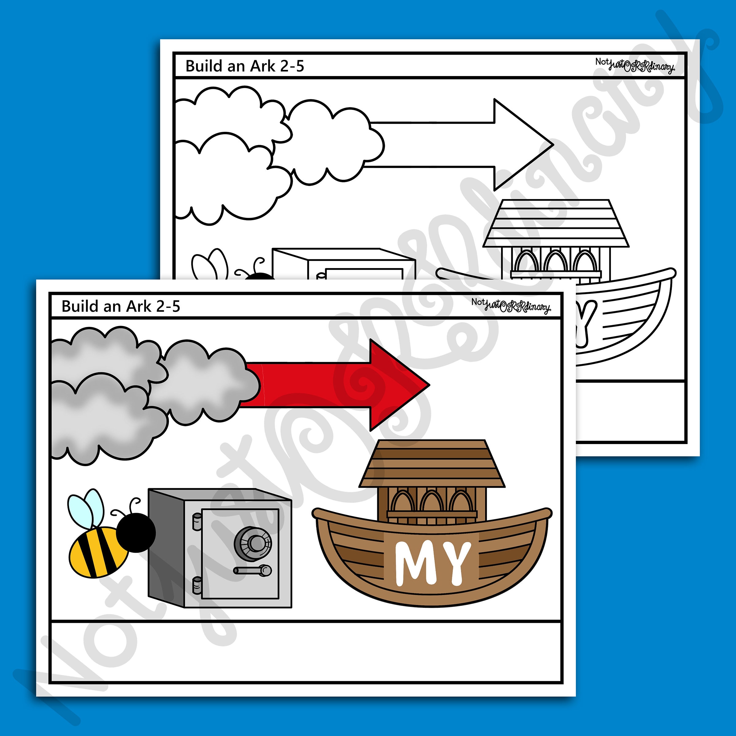 Build an Ark Song Visuals, Marianne P. Wilcock, Latter-day Saint LDS ...