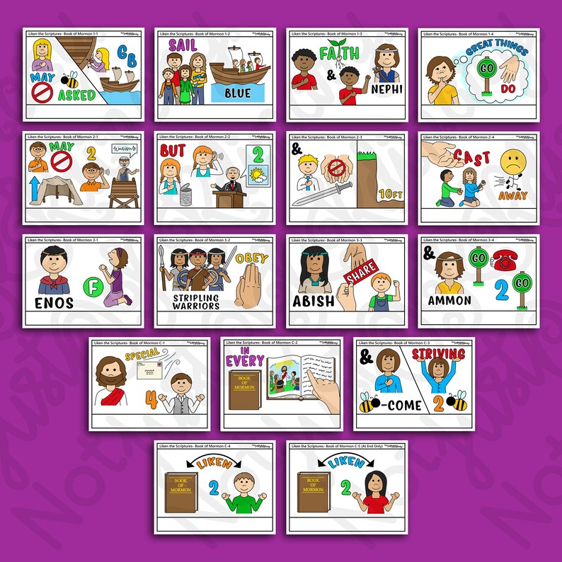 Liken the Scriptures Book of Mormon Song Visuals, Shawna Edwards ...