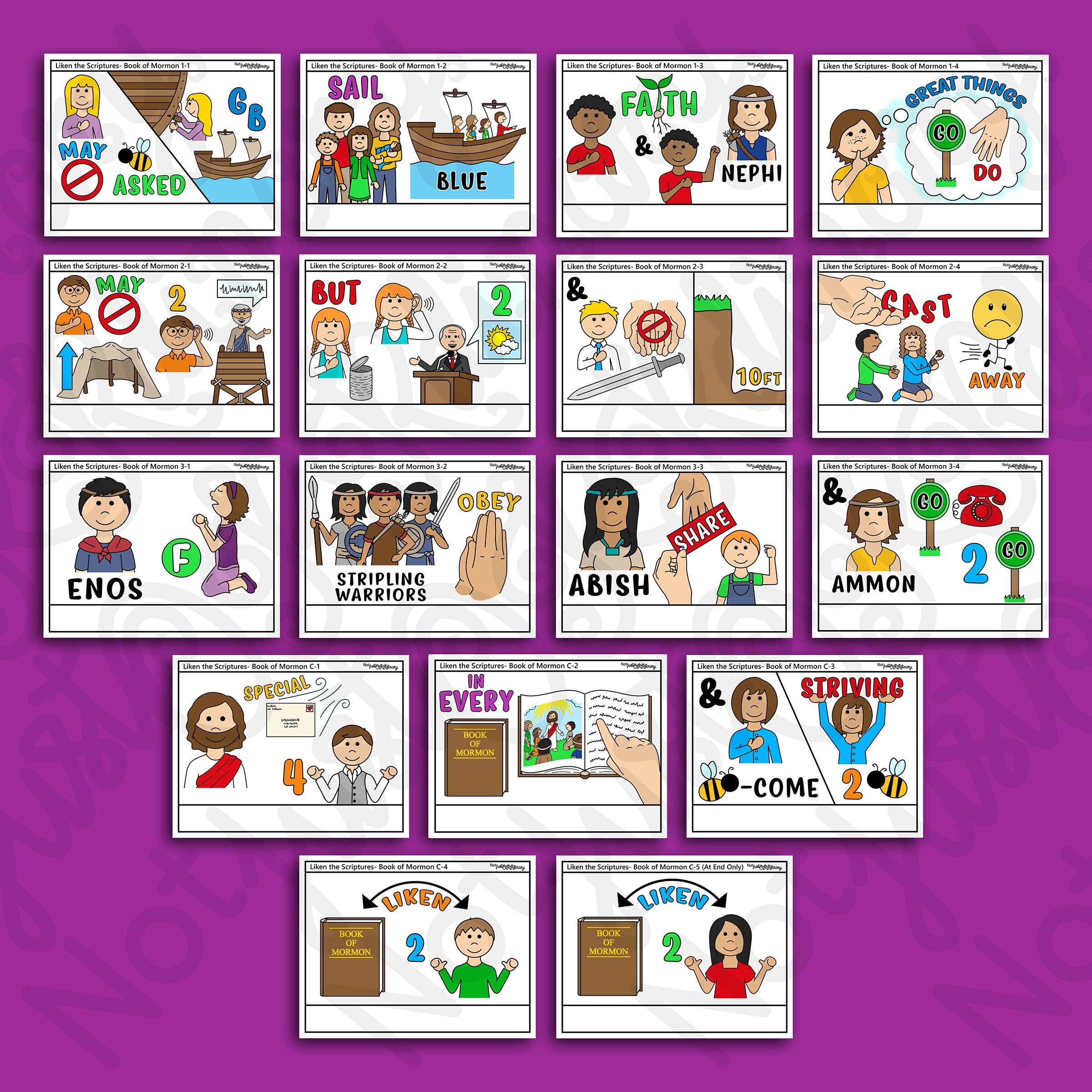 Liken the Scriptures Book of Mormon Song Visuals, Shawna Edwards ...