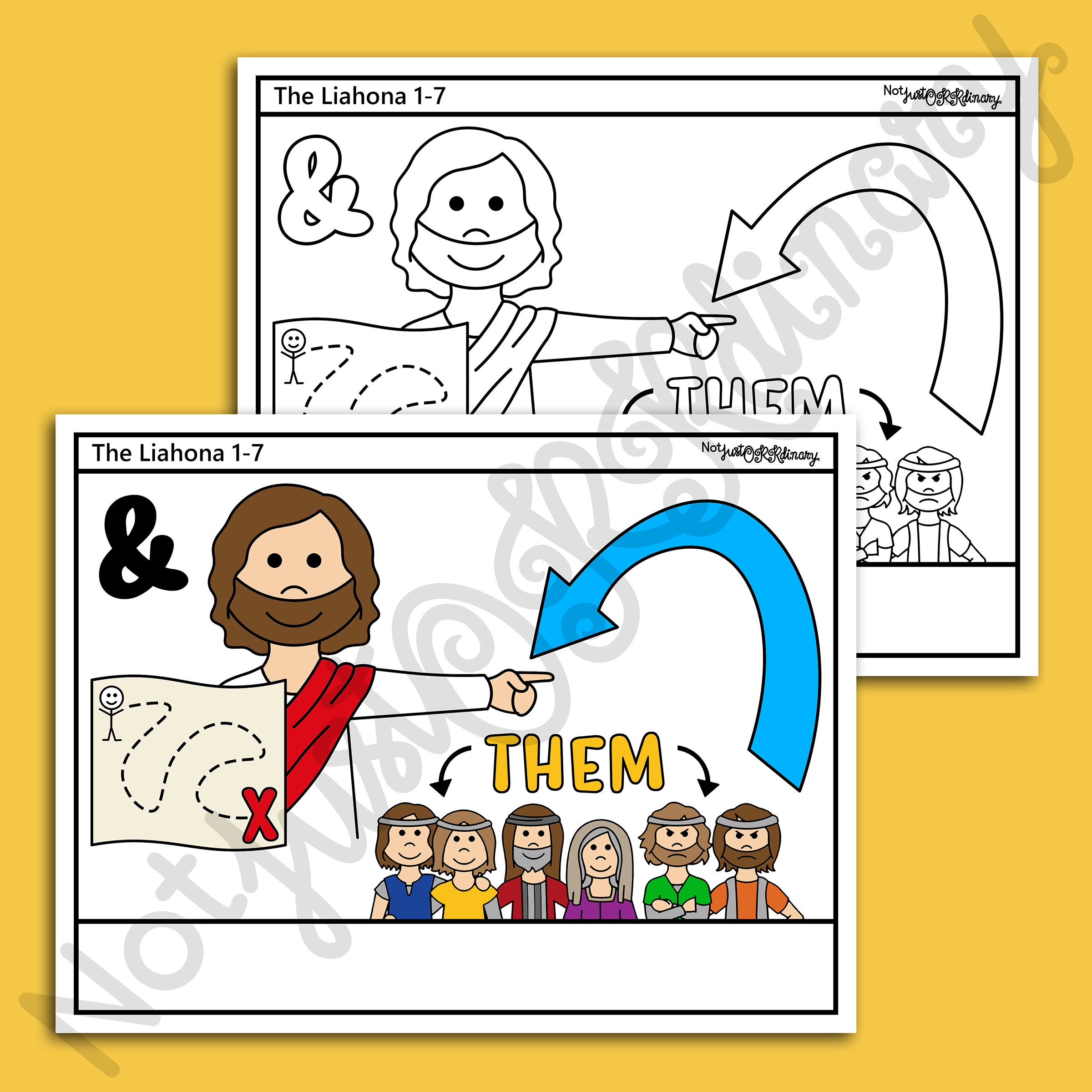 The Liahona Song Visuals, Angie Killian, Latter-day Saint LDS Primary ...