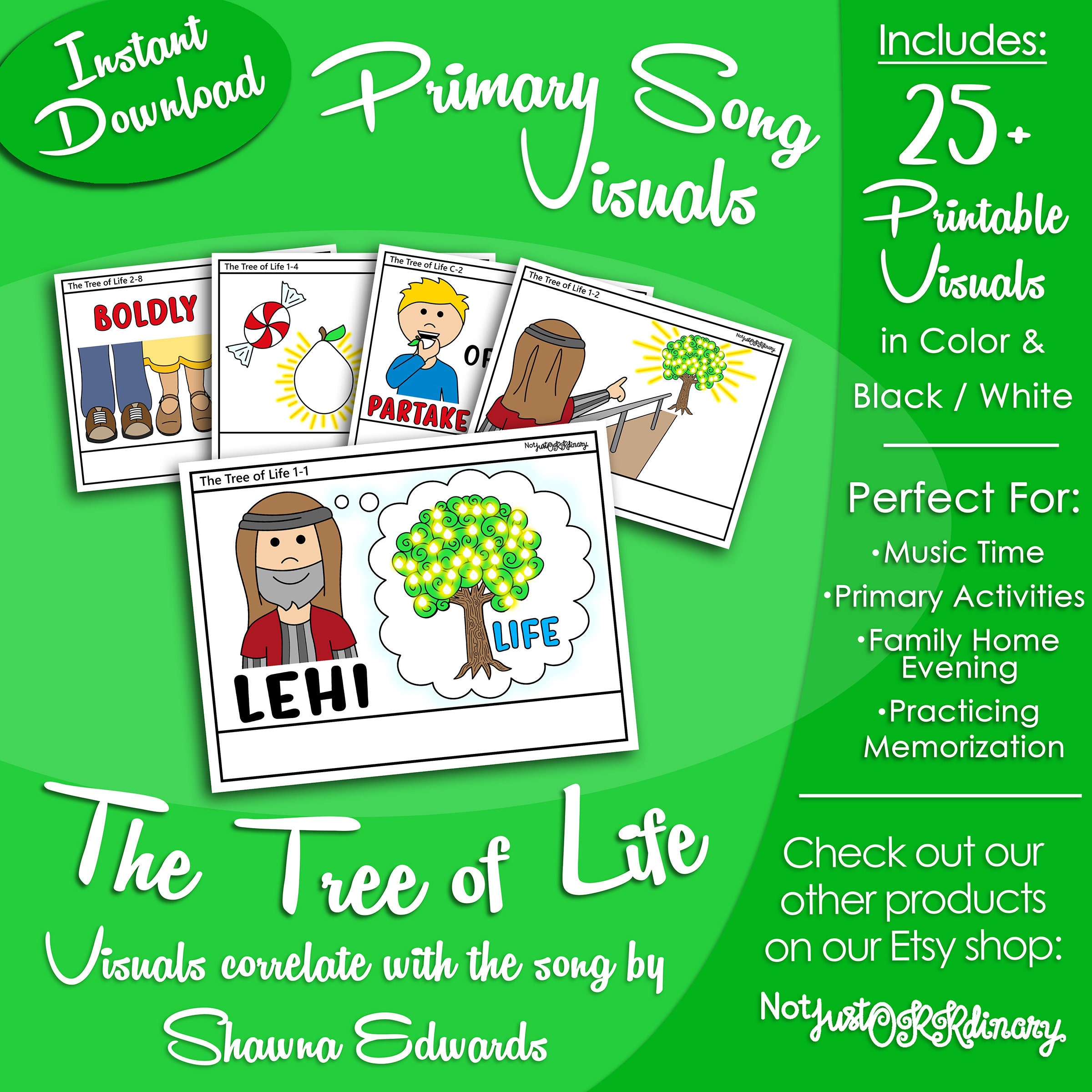 The Tree of Life Song Visuals, Shawna Edwards, Latter-day Saint LDS ...