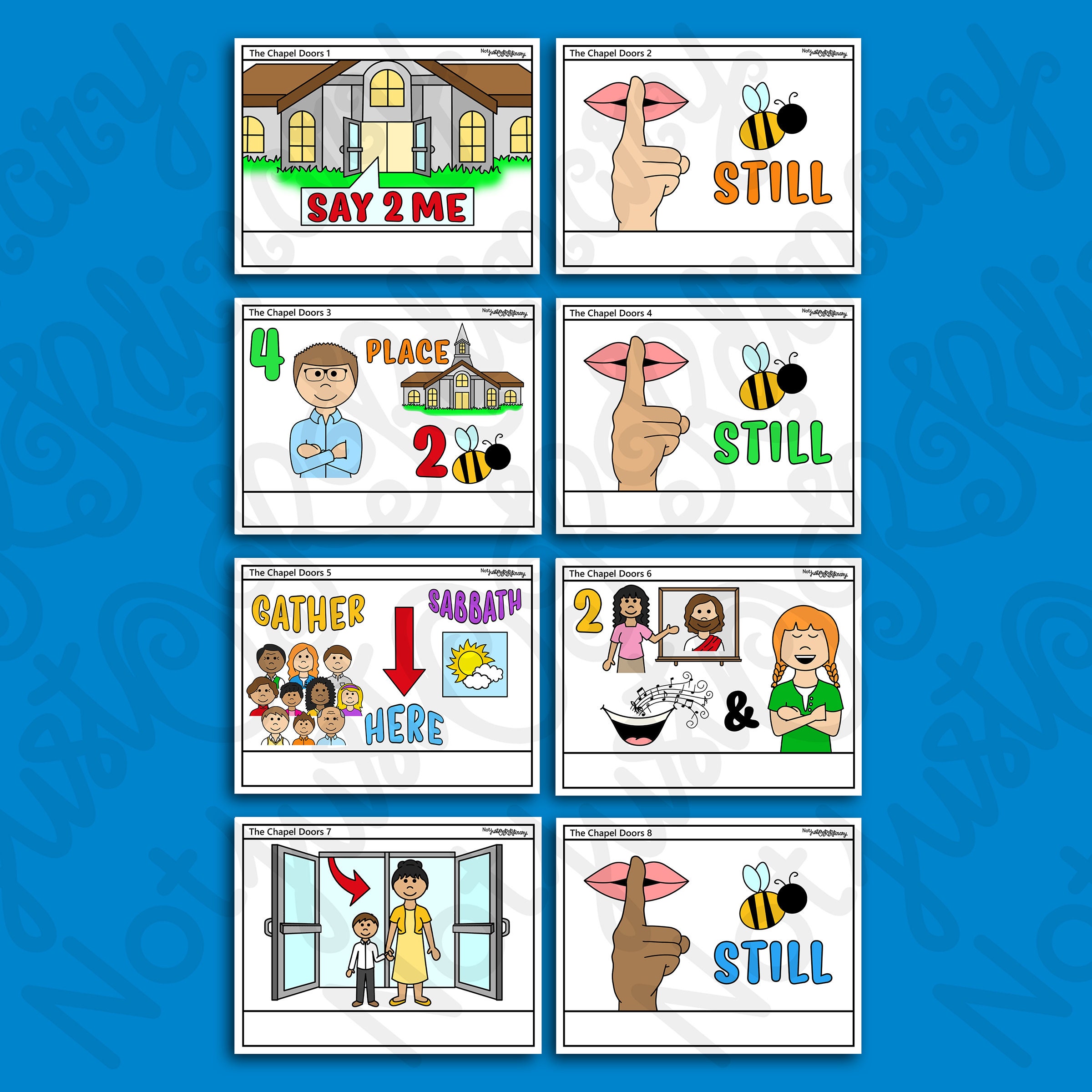 The Chapel Doors Song Visuals, Latter-day Saint LDS Primary Singing ...