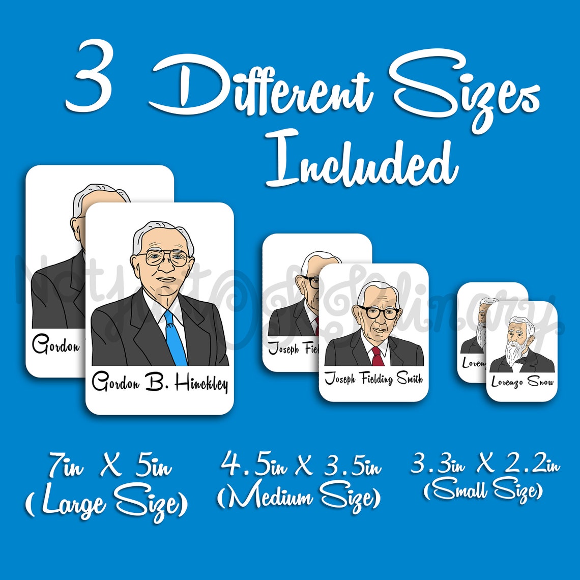 LDS Prophet Matching Game, Latter-day Saint LDS Primary Singing Time ...