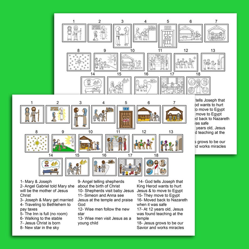 Jesus Christ early Life Story Cards Latter-day Saint LDS - Etsy