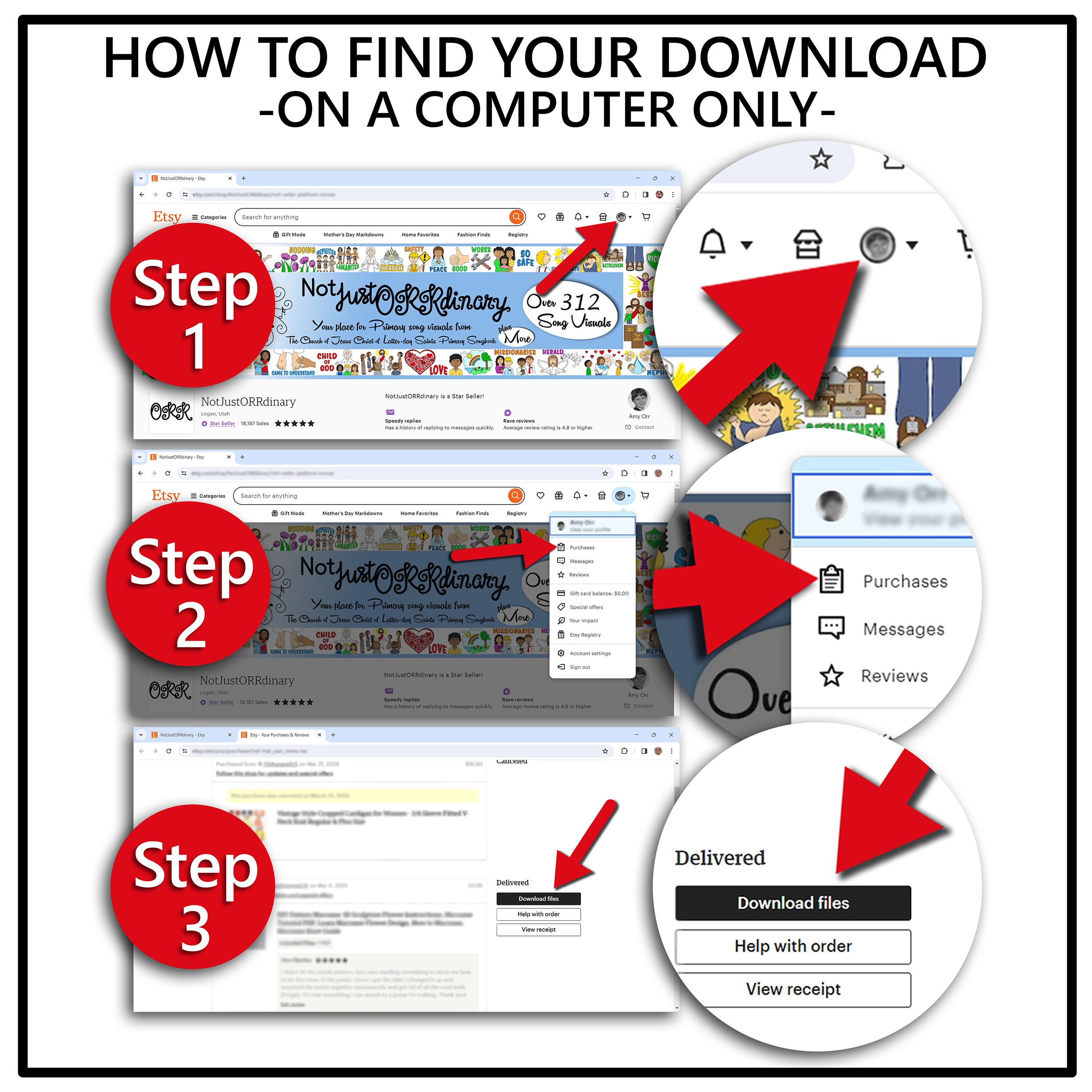 LDS Prophet Matching Game, Latter-day Saint LDS Primary Singing Time ...