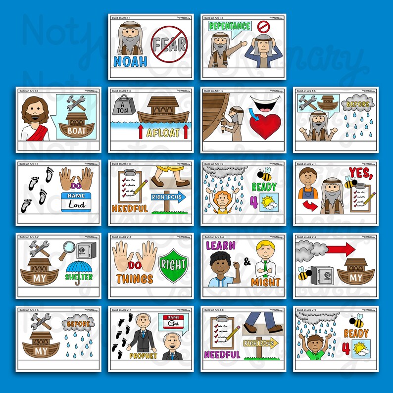 Build an Ark Song Visuals, Marianne P. Wilcock, Latter-day Saint LDS ...