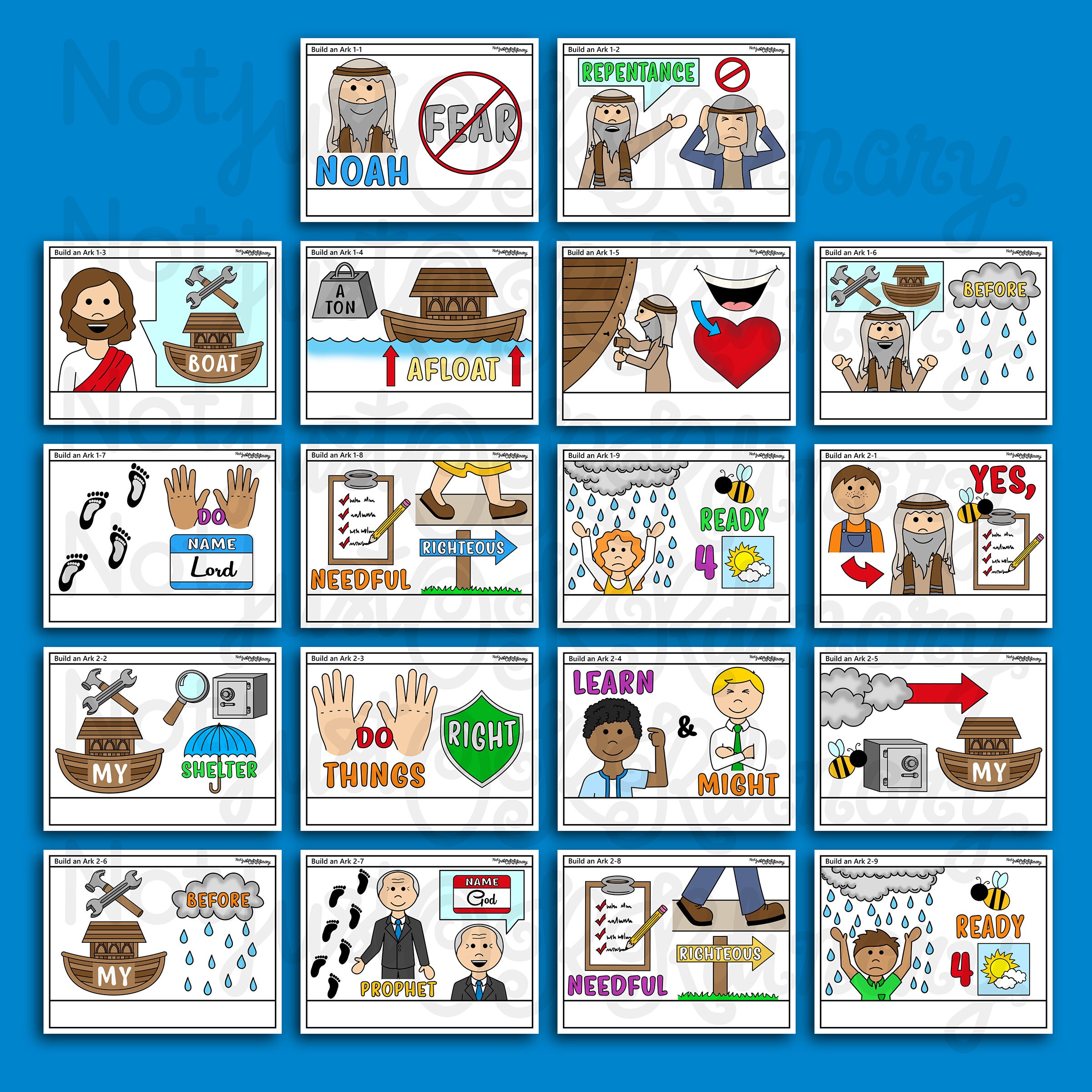 Build an Ark Song Visuals, Marianne P. Wilcock, Latter-day Saint LDS ...