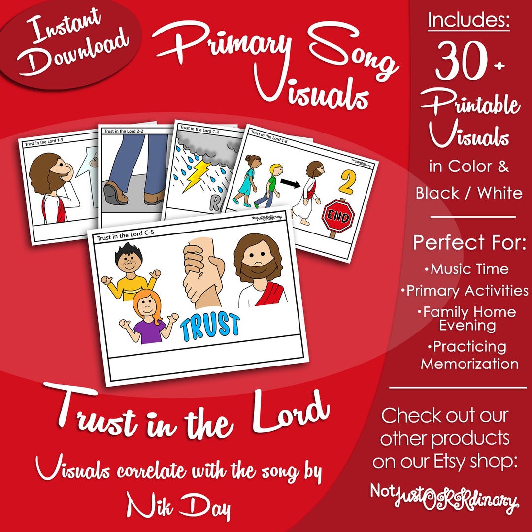 Trust in the Lord Song Visuals, Nik Day, 2022 Youth, Latter-day Saint ...