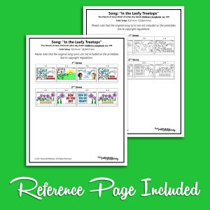 In the Leafy Treetops Song Visuals, LDS Primary Singing Time Pictures ...