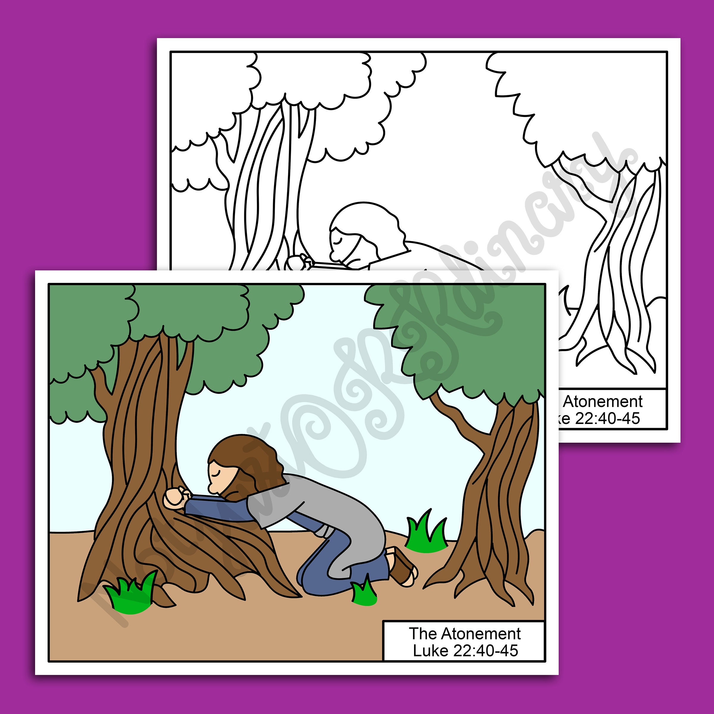 Miracles of Jesus Visuals, Latter-day Saint LDS Primary Story Time ...