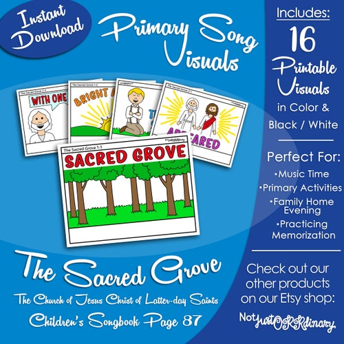 Scripture Power Song Latter-day Saint LDS Primary Singing - Etsy