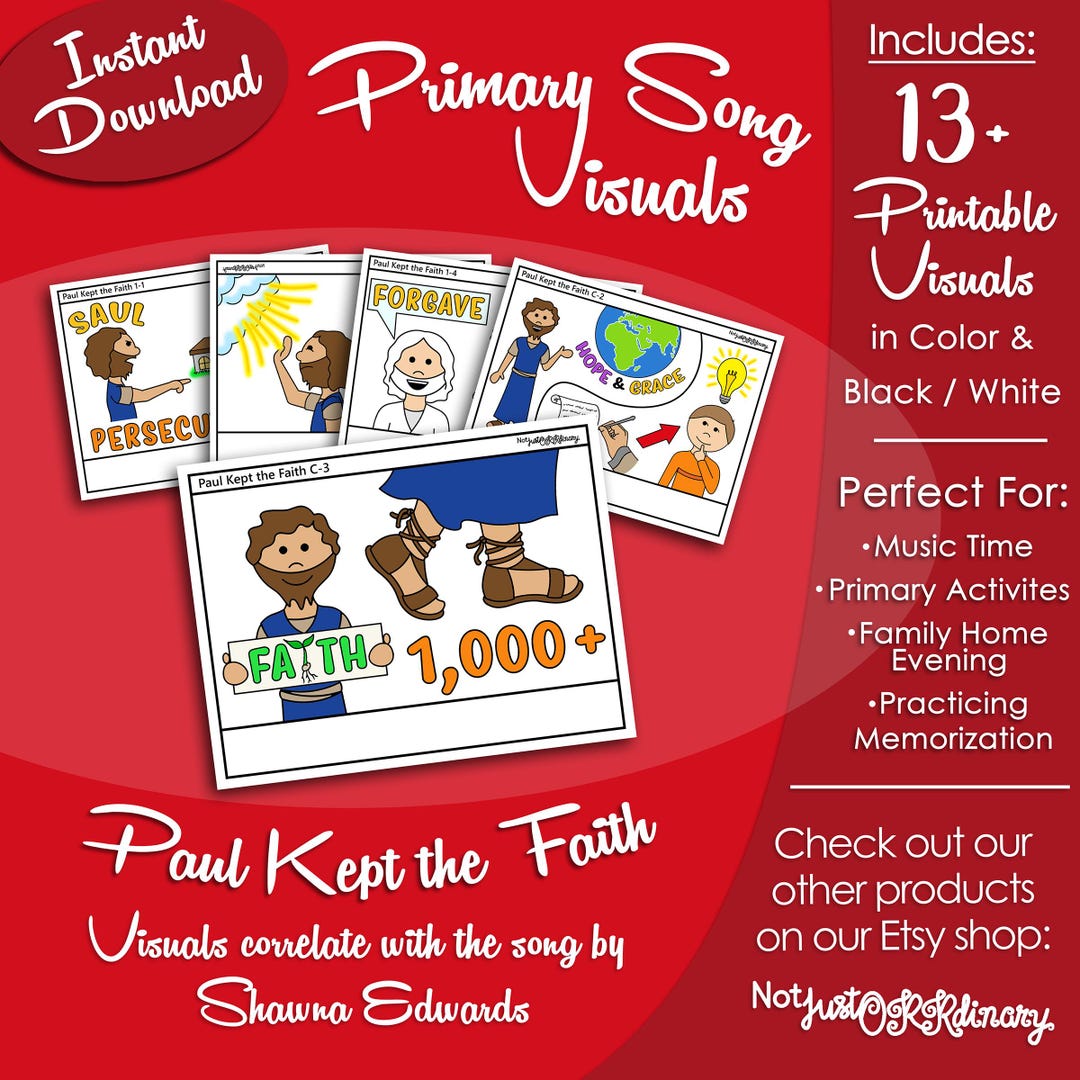 Paul Kept the Faith Song Visuals, Shawna Edwards, Latter-day Saint LDS ...