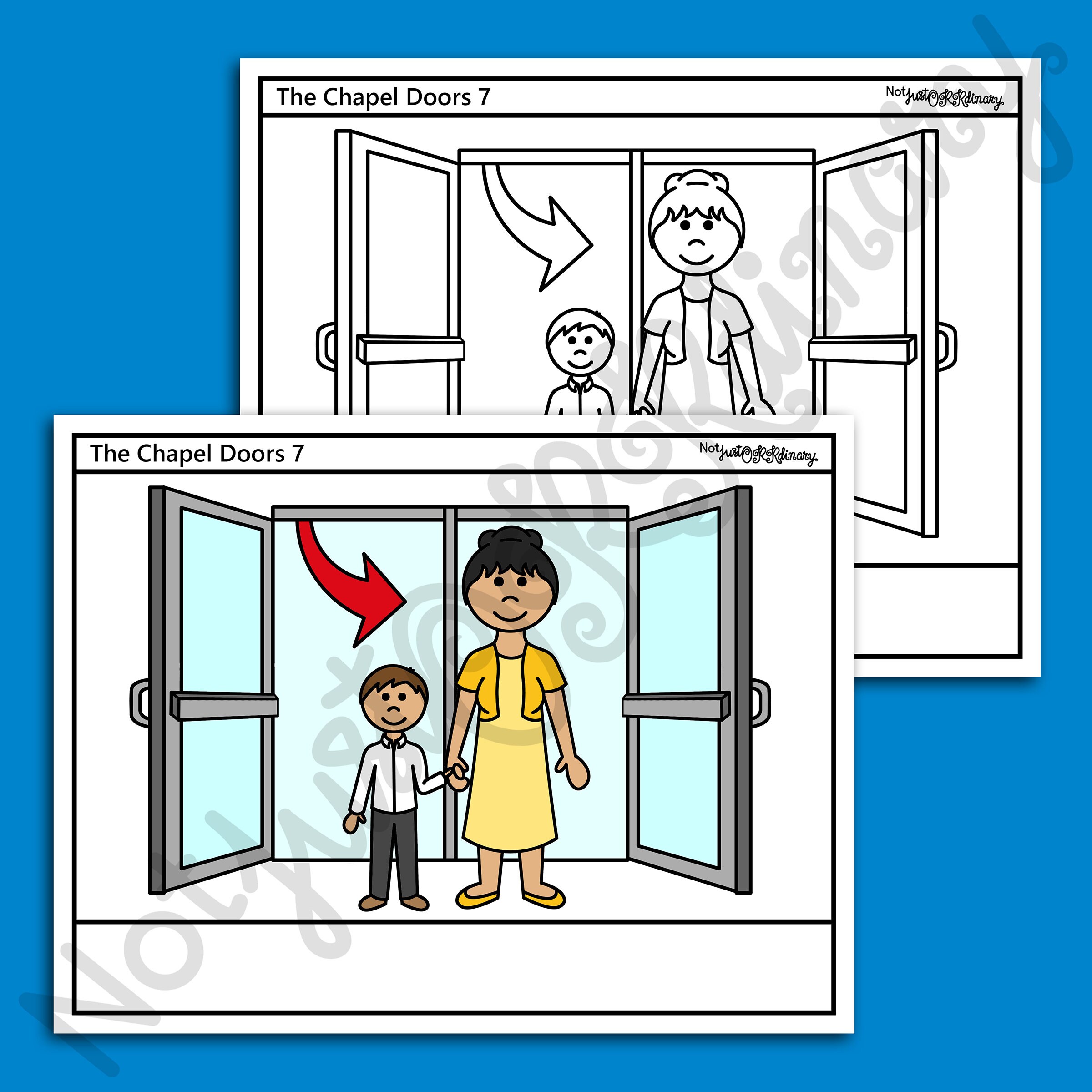 The Chapel Doors Song Visuals, LDS Primary Singing Time Pictures ...