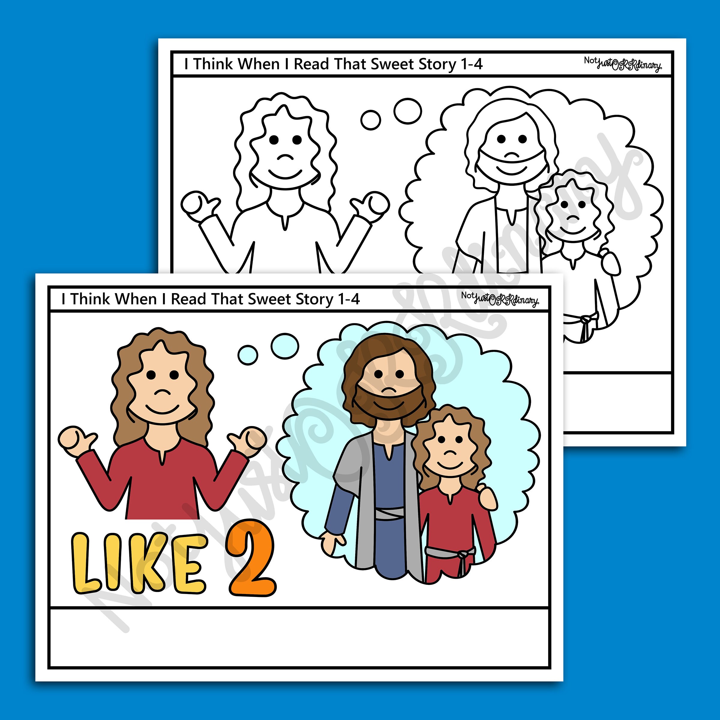 I Think When I Read That Sweet Story Song, Latter-day Saint LDS Primary ...