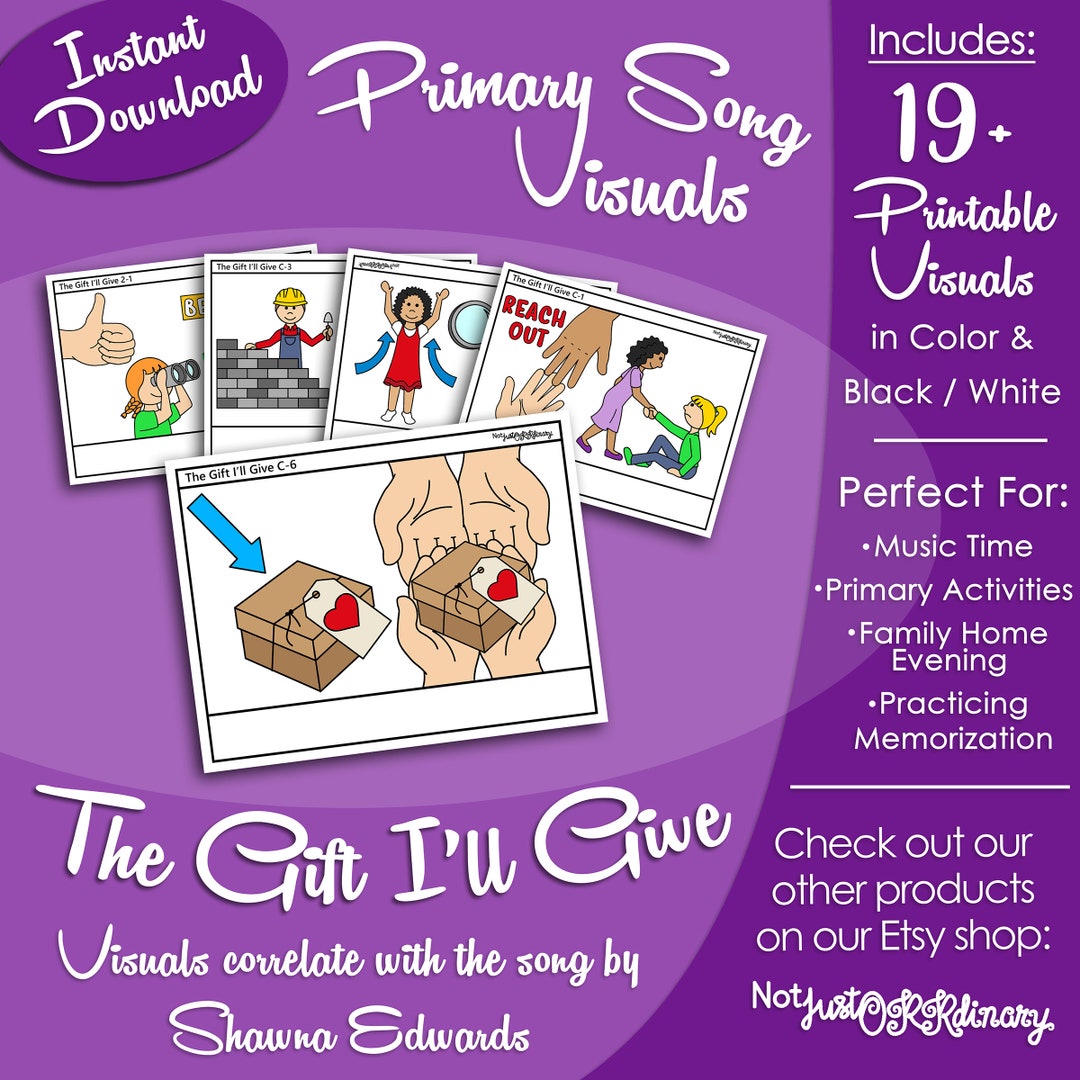 The Gift I'll Give Song Visuals, Shawna Edwards, Latter-day Saint LDS ...