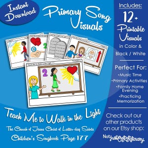 Teach Me to Walk in the Light Song Visuals, Latter-day Saint LDS ...