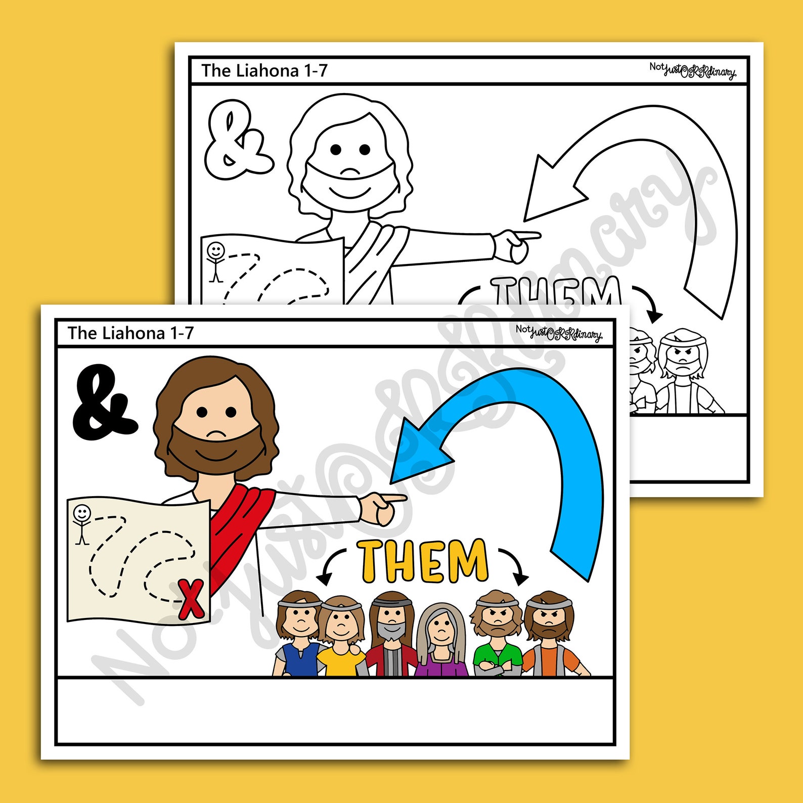 The Liahona Song Visuals, Angie Killian, Latter-day Saint LDS Primary ...