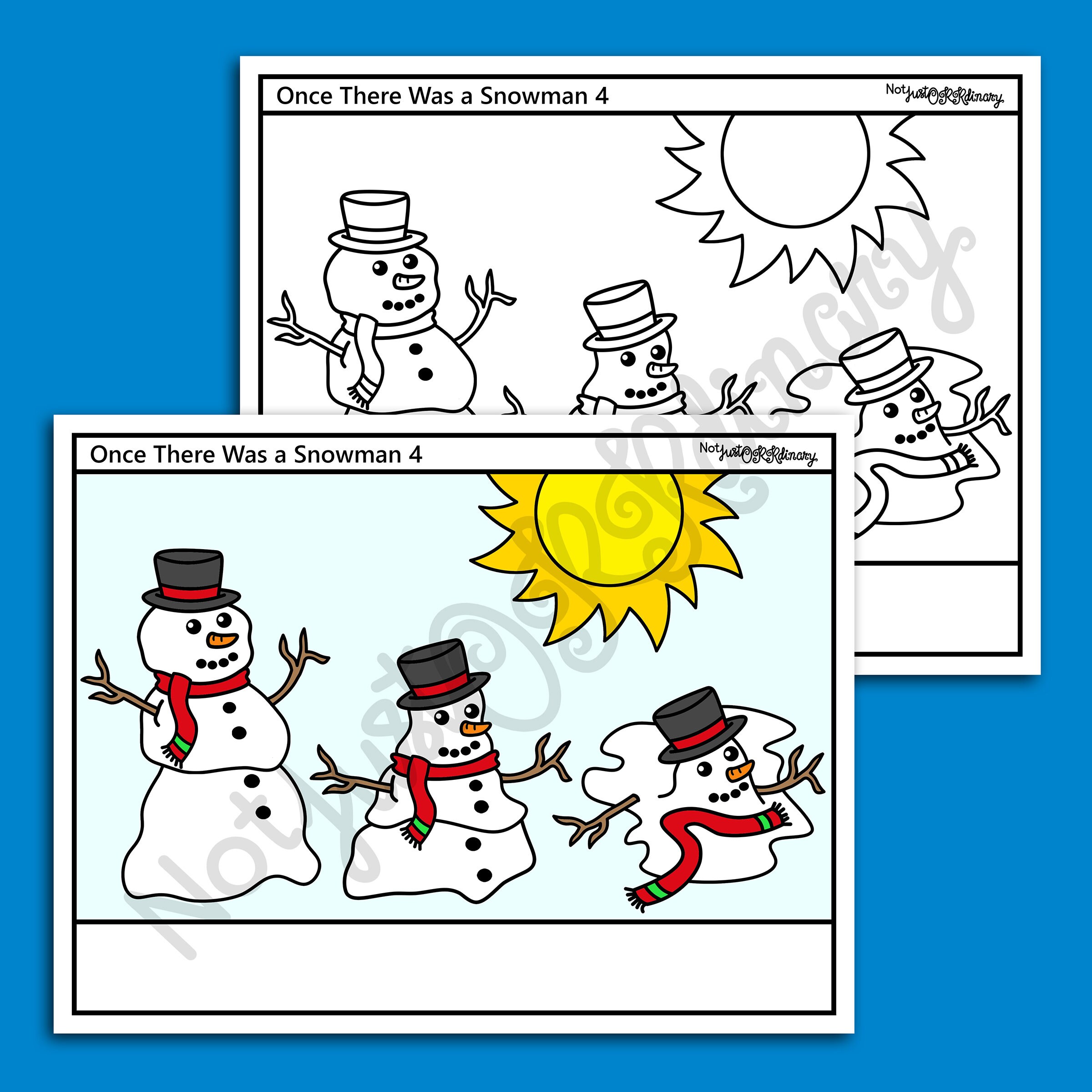 Once There Was a Snowman Song, Latter-day Saint LDS Primary Singing ...